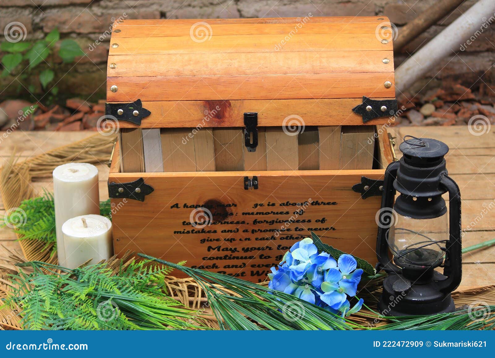 A Unique Treasure Box Containing Books, because Opening is Knowledge ...