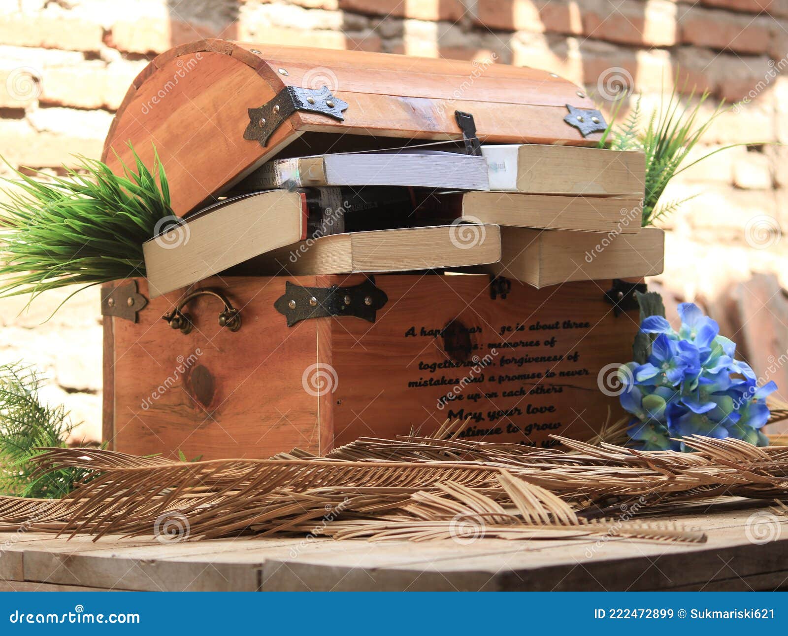 A Unique Treasure Box Containing Books, because Opening is Knowledge ...