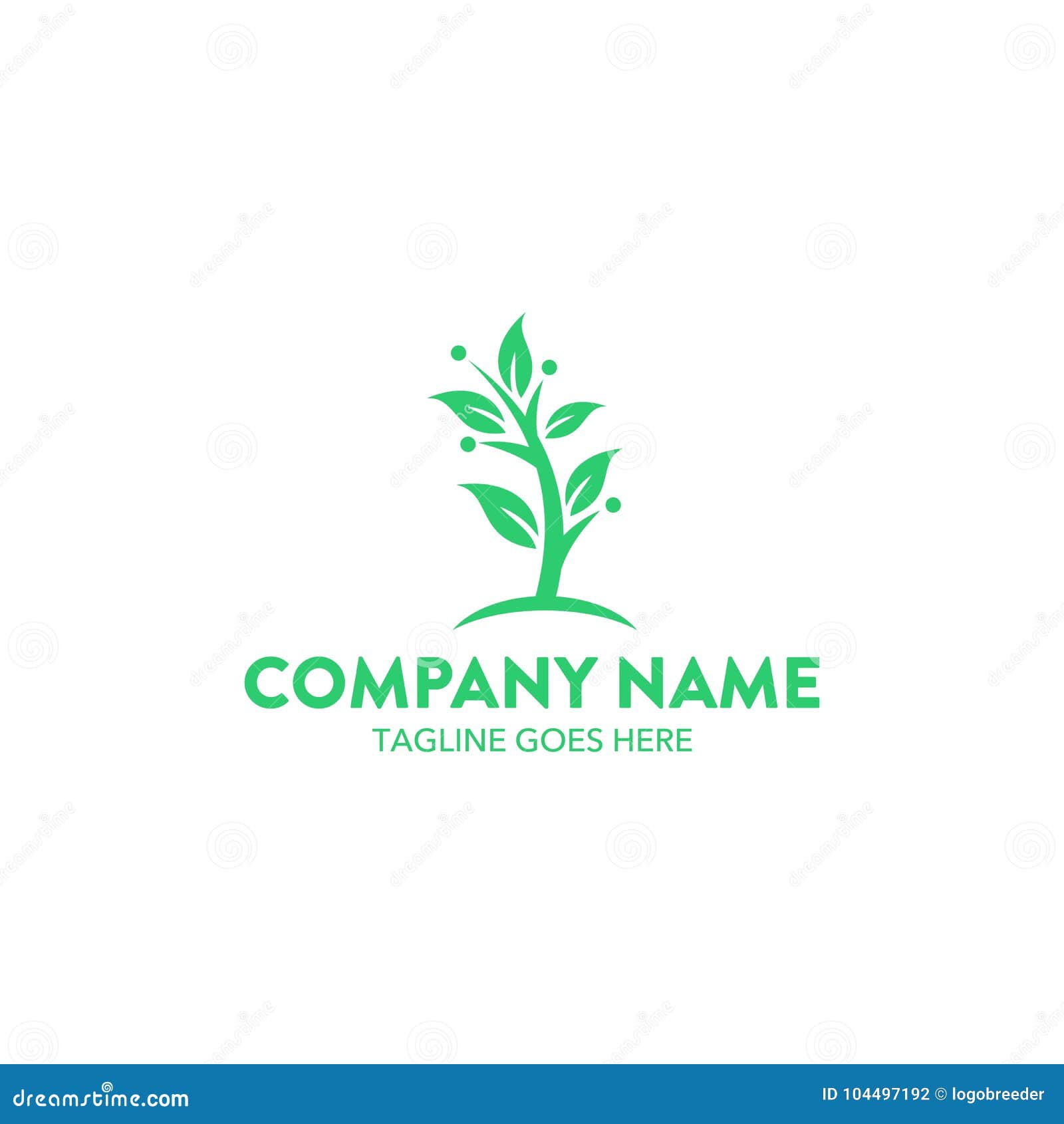 Unique Tree Logo Template. Vector Stock Vector - Illustration of life ...