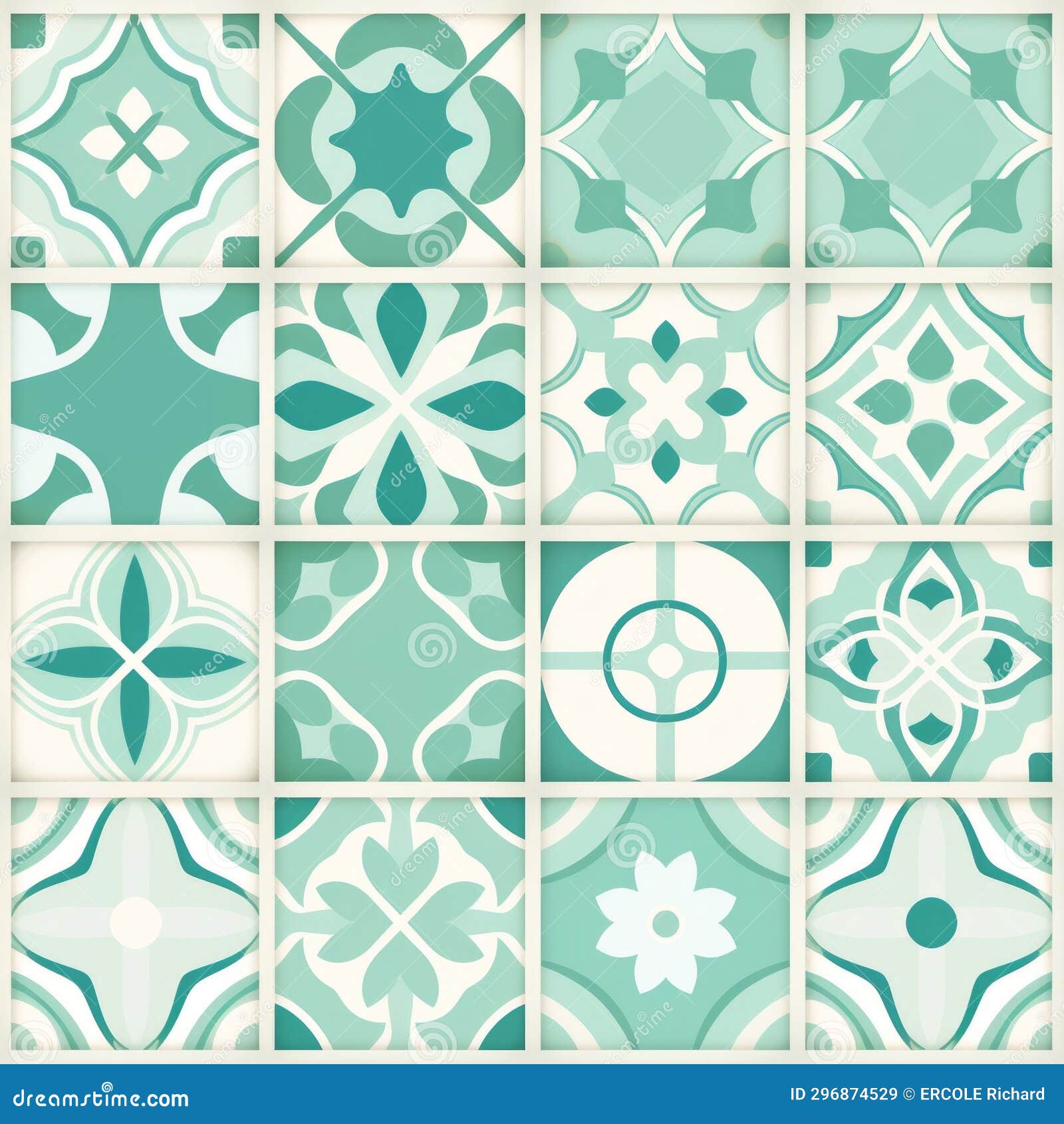 Unique Turquoise and White Patterns: Stand Out with Eye-Catching Design ...