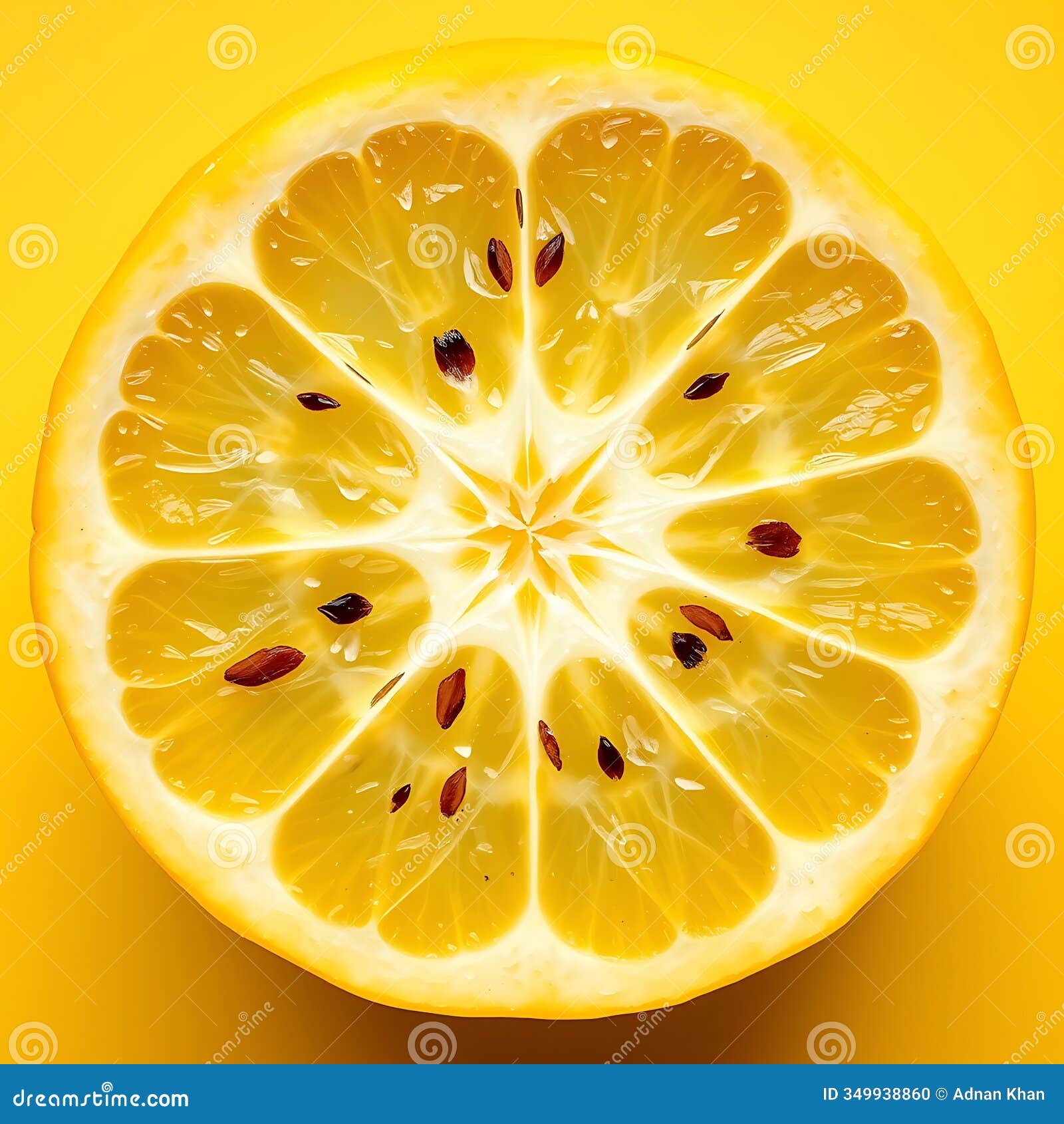 A Scene of a Sliced Starfruit with Its Unique Star Shaped Cross Section ...