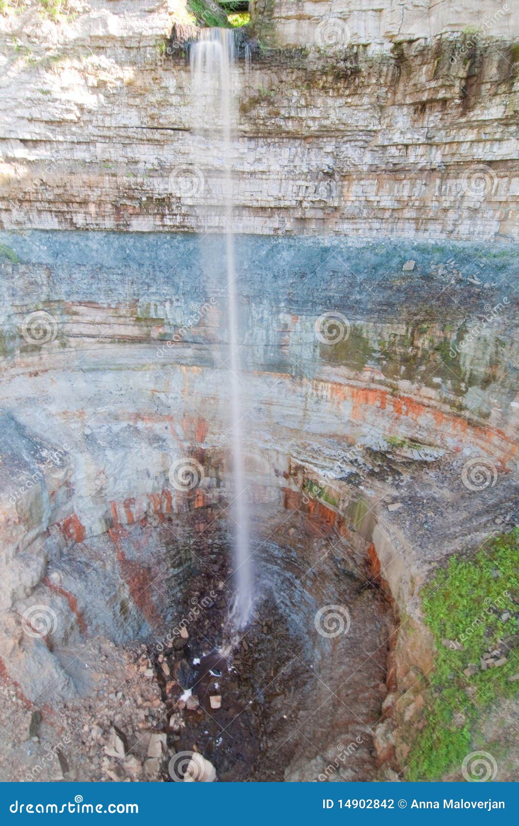 Unique Waterfall in Estonia Stock Photo - Image of estonia, spring ...