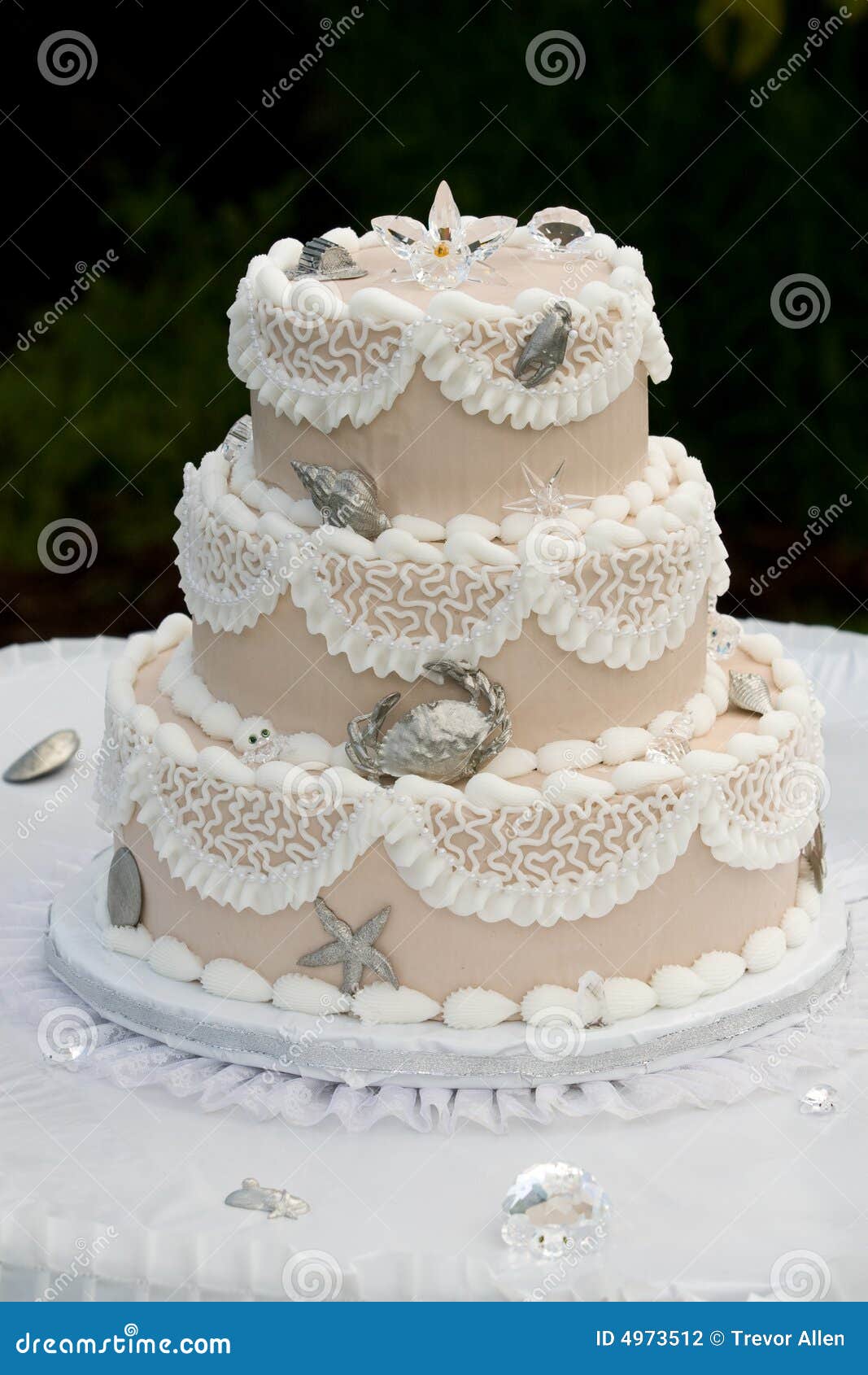 Unique Wedding cake stock photo. Image of unique, wedding - 4973512
