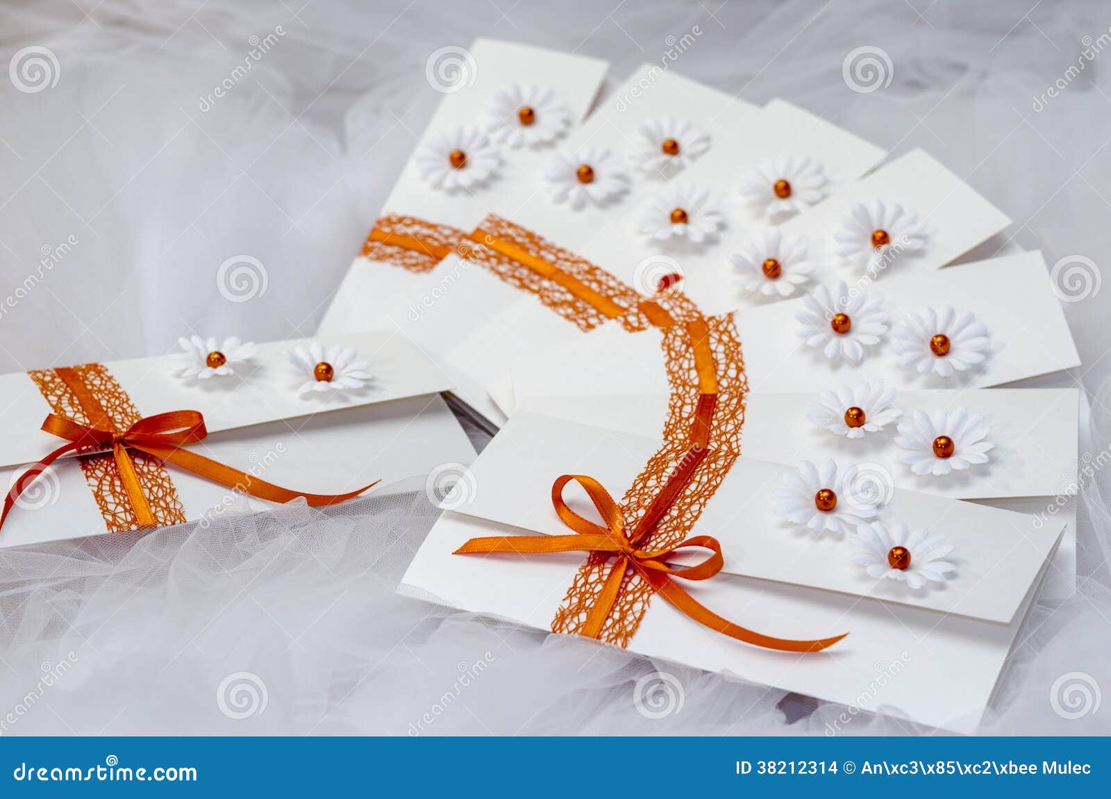 Unique wedding invitations stock photo. Image of handmade - 38212314