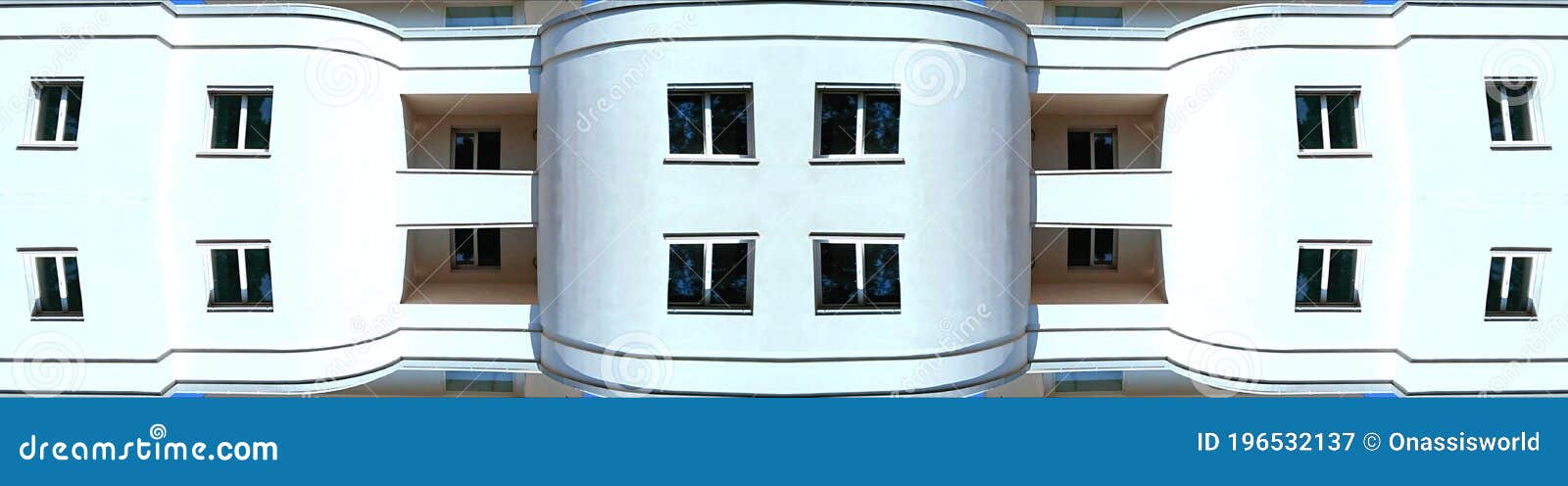 Unique White Architectural Design Building Banner Background Stock ...