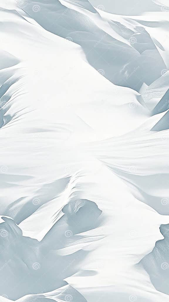 Unique Wind-carved Snow Patterns Create Beautiful Textures on the ...