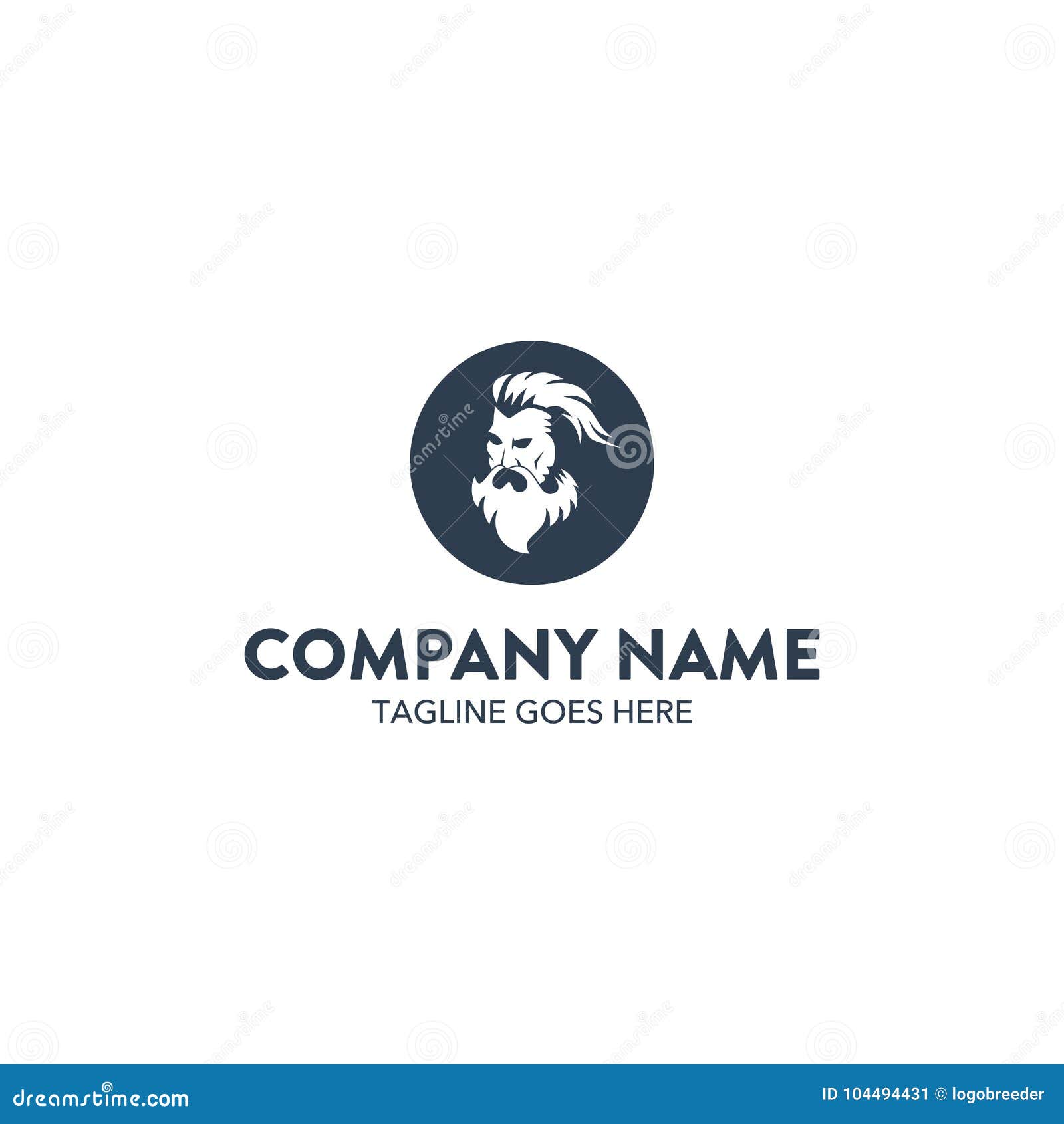 Unique Zeus Logo Template. Vector Stock Vector - Illustration of emblem ...