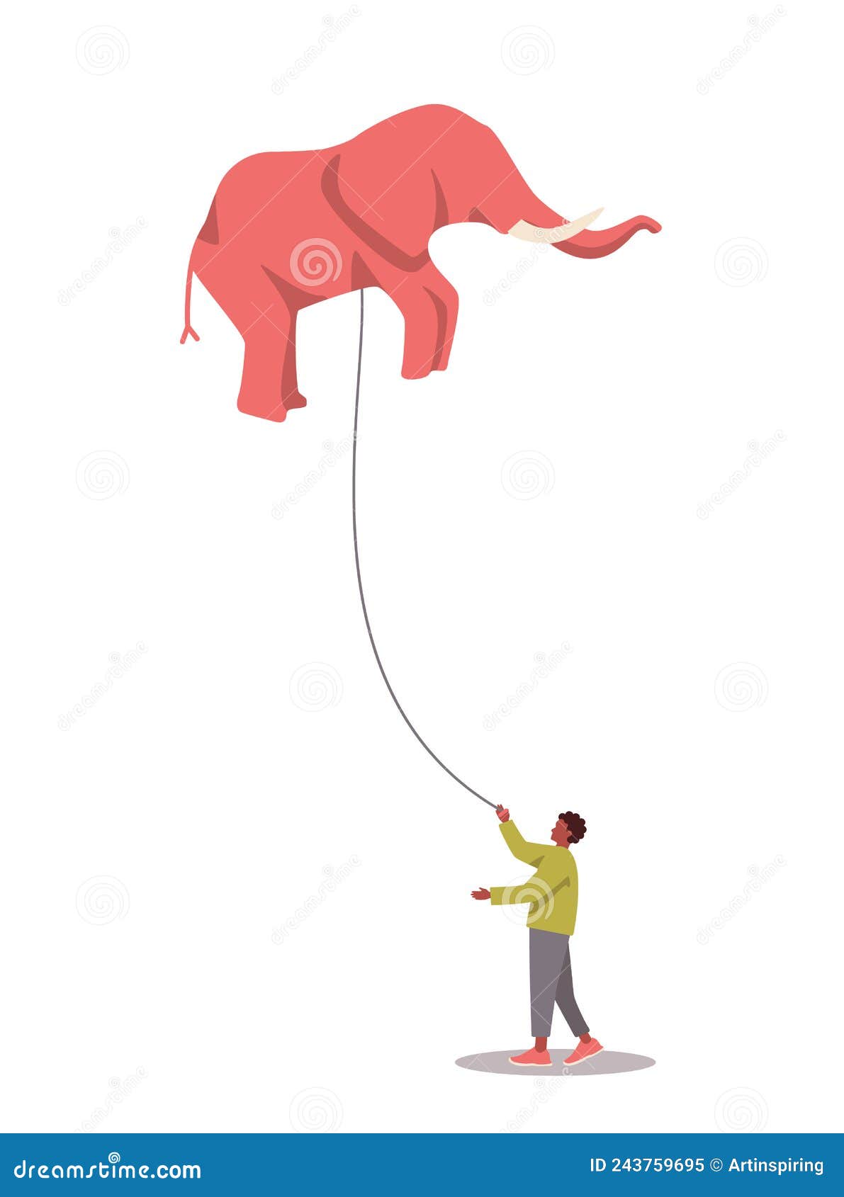 Uniqueness and Individuality Concept. Character Standing Out Stock ...