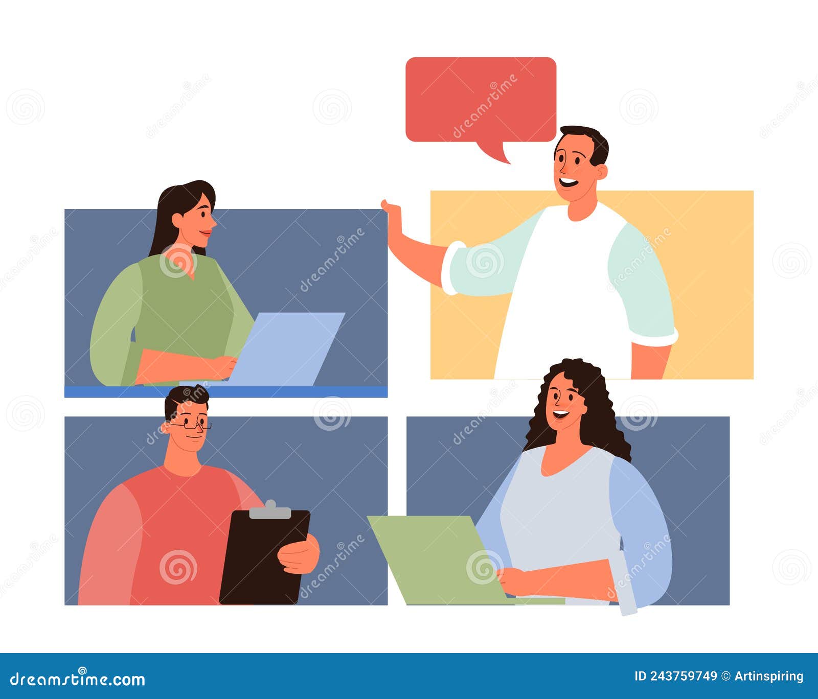 Uniqueness and Individuality Concept. Character Standing Out Stock ...