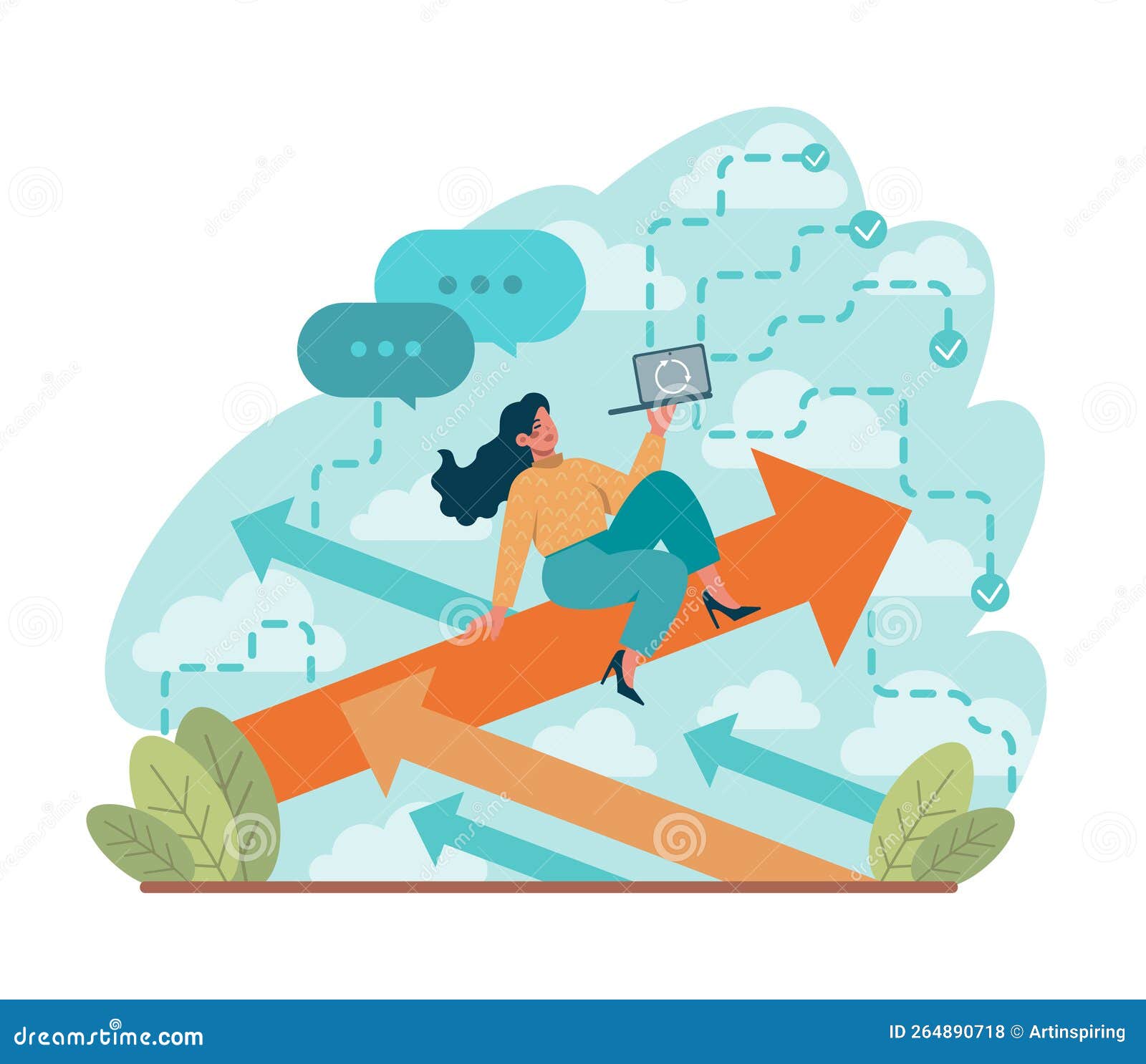 Uniqueness and Individuality Concept. Character Standing Out from the ... Uniqueness and Individuality Concept. Character Standing Out from the ...