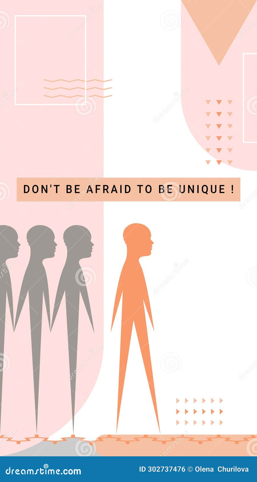 Affirmation Poster. Psychological Affirmation Poster Stock Vector ...