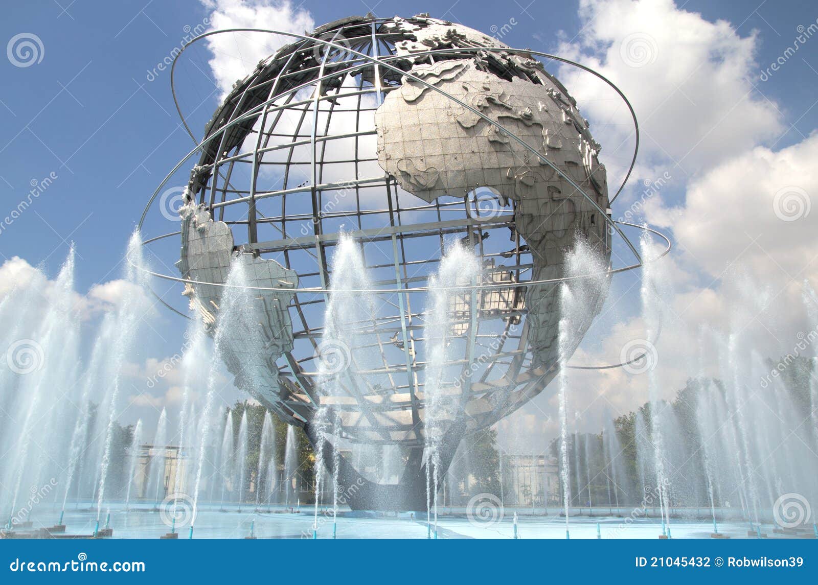 Unisphere editorial photography. Image of future, flushing - 21045432