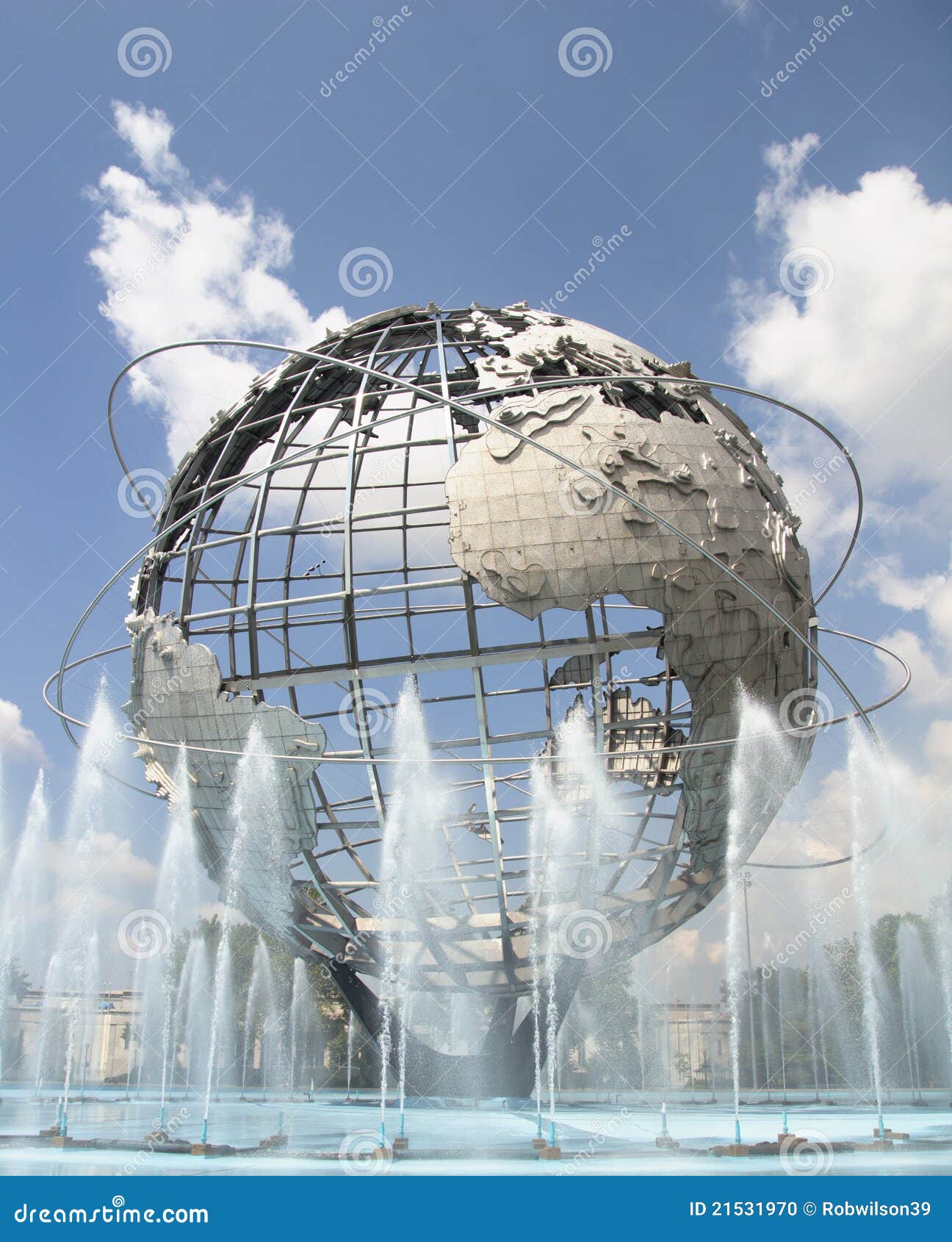 Unisphere editorial image. Image of america, outdoors - 21531970