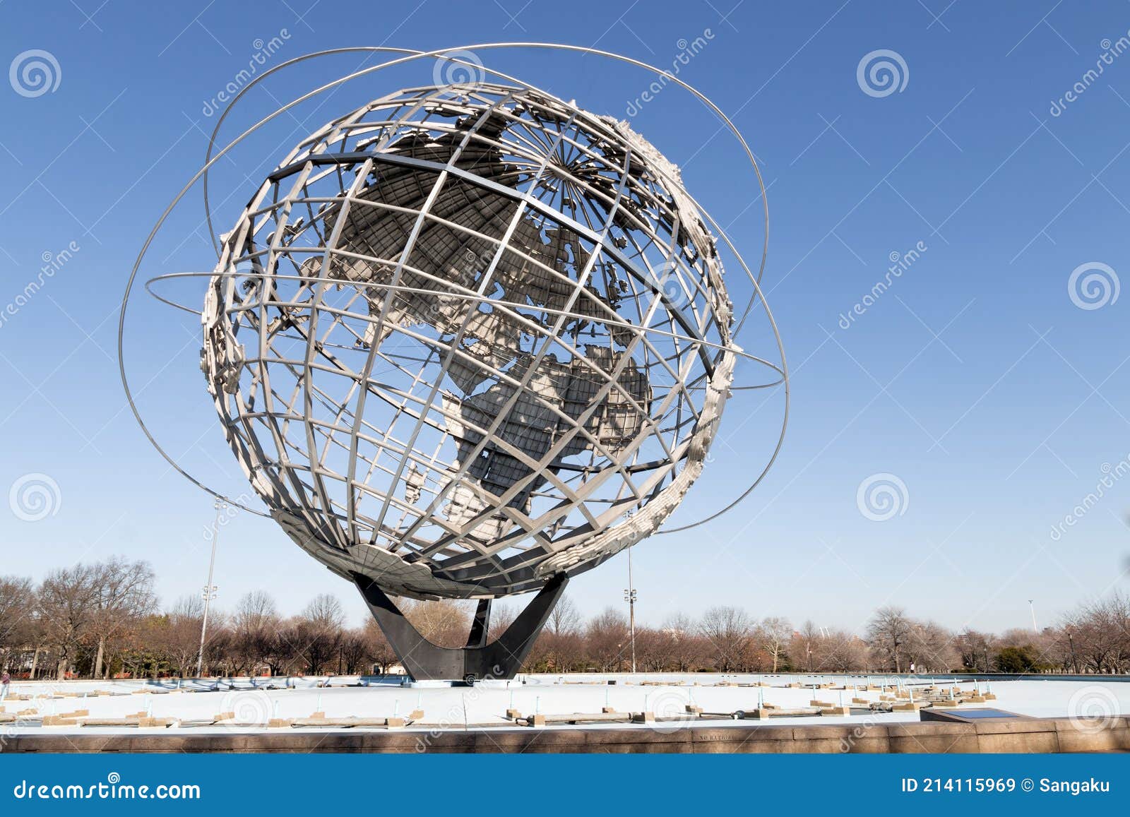 Unisphere - Queens, New York City Editorial Stock Image - Image of ...