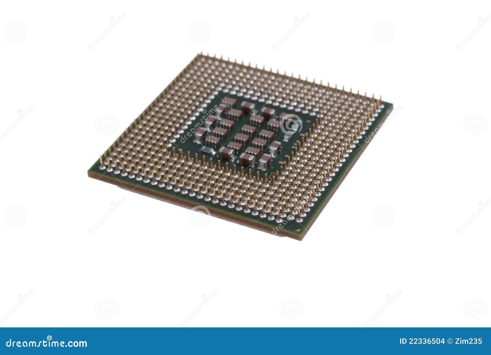 Unità Di Microprocessore Centrale Fotografia Stock - Immagine di server ...