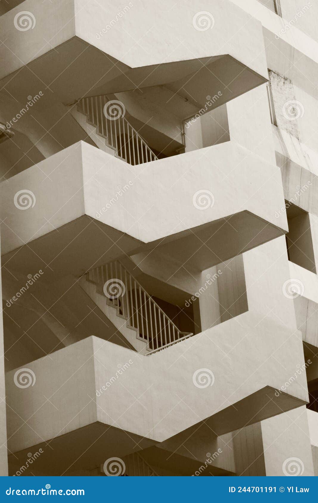 An Unit of the Building of Stair at Hong Kong Editorial Photo - Image ...