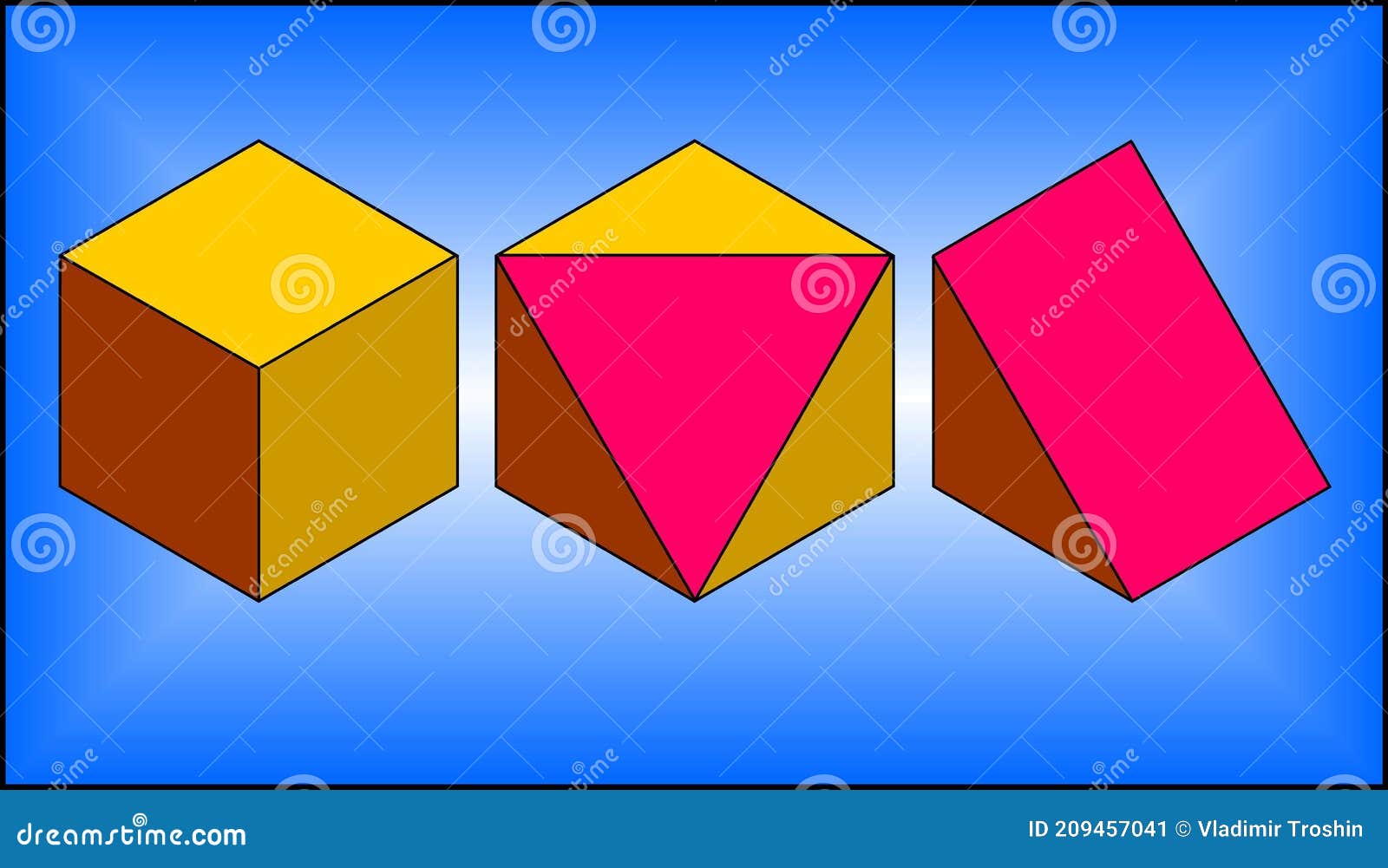 A Unit Cube and Its Sections by Planes Passing through the Vertices of ...