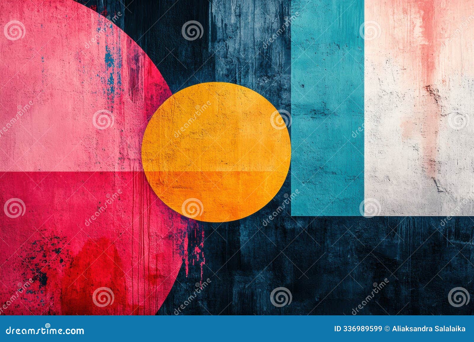 Unite Art and Functionality through Abstract Shapes and Bold Colors on ...