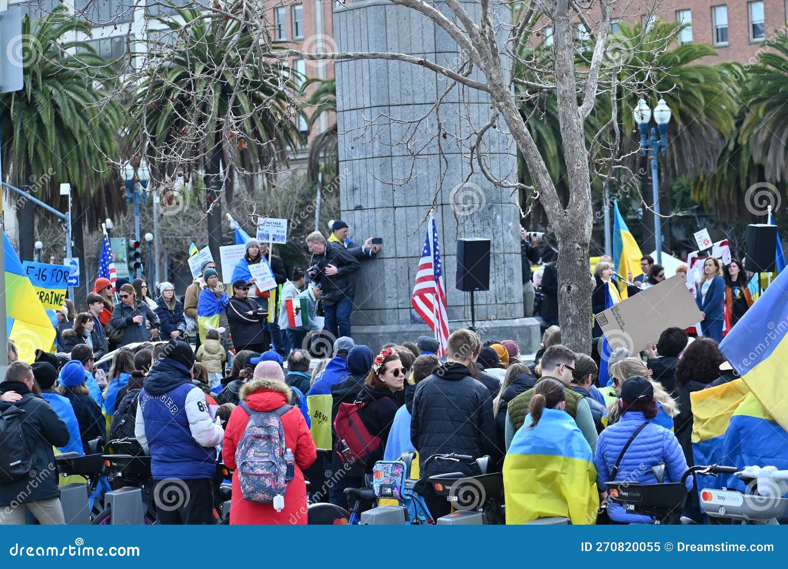 Unite for Ukraine San Francisco 2023 83 Editorial Image - Image of ...