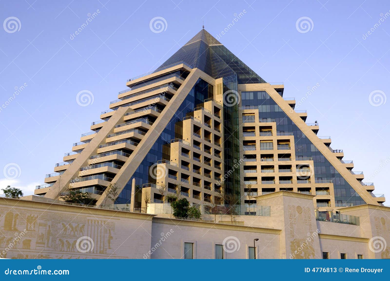 United Arab Emirates: Dubai Pyramid Stock Image - Image of desert ...