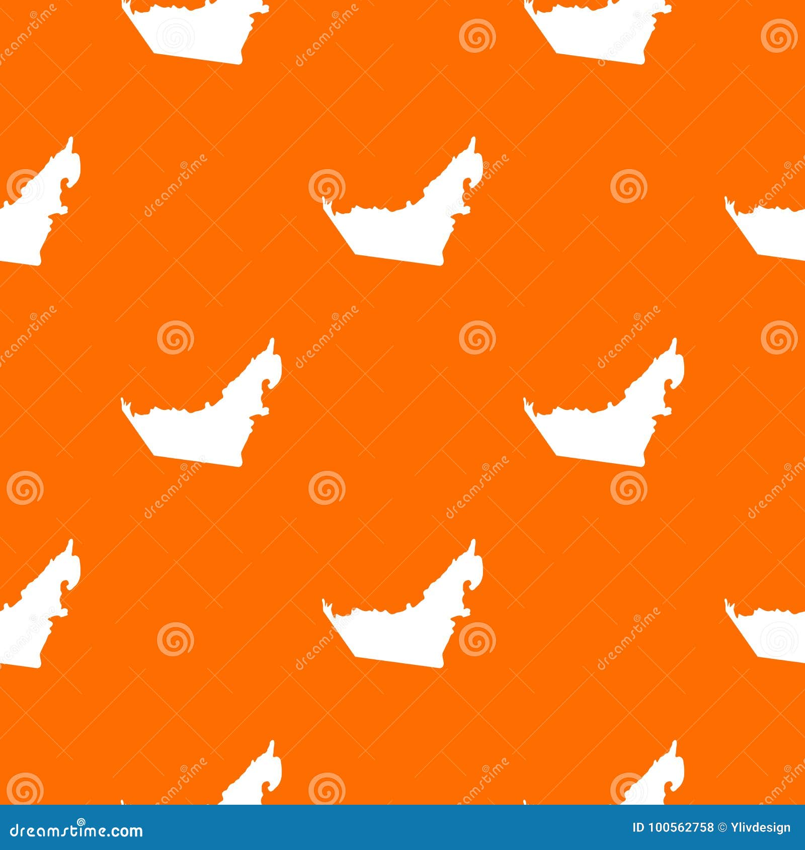 United Arab Emirates Map Pattern Seamless Stock Vector - Illustration ...