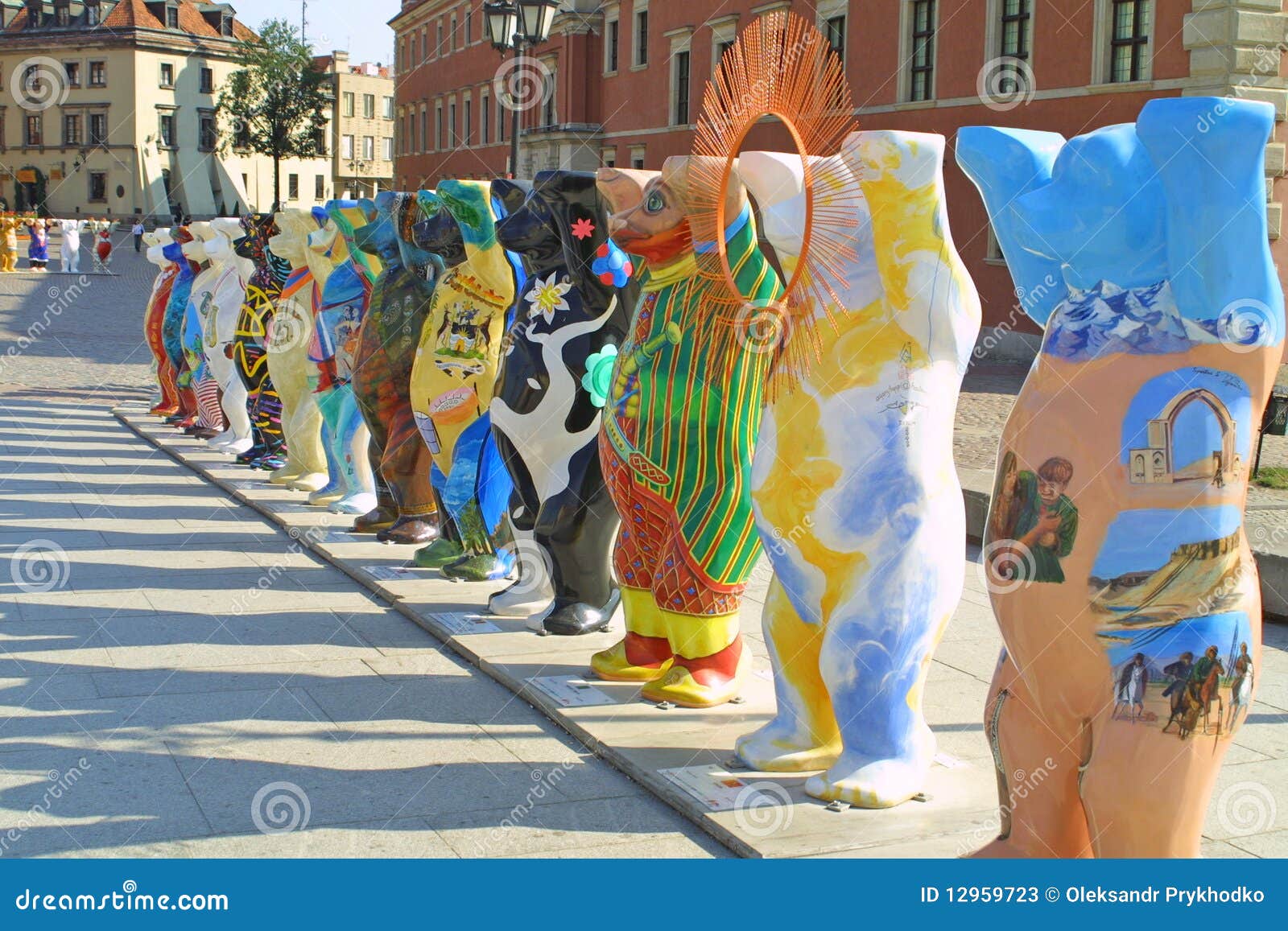 United Buddy Bears Exhibition in Warsaw Editorial Stock Photo - Image ...