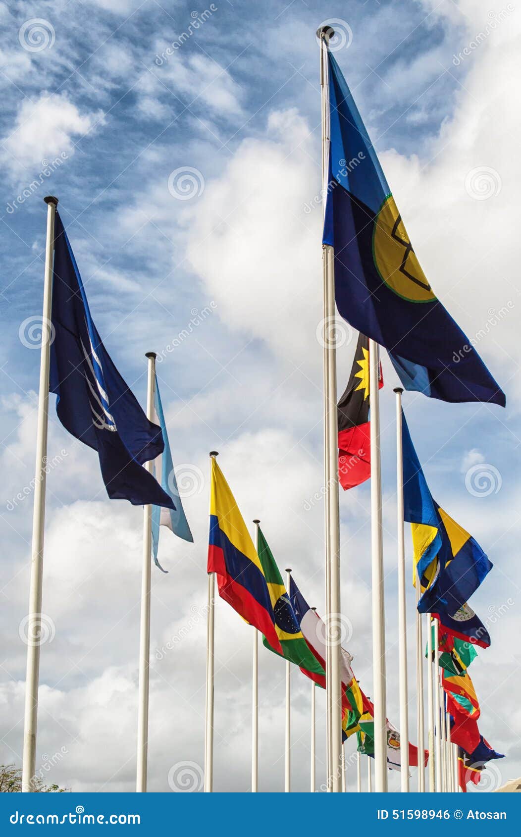 United Flags stock photo. Image of diplomacy, waving - 51598946