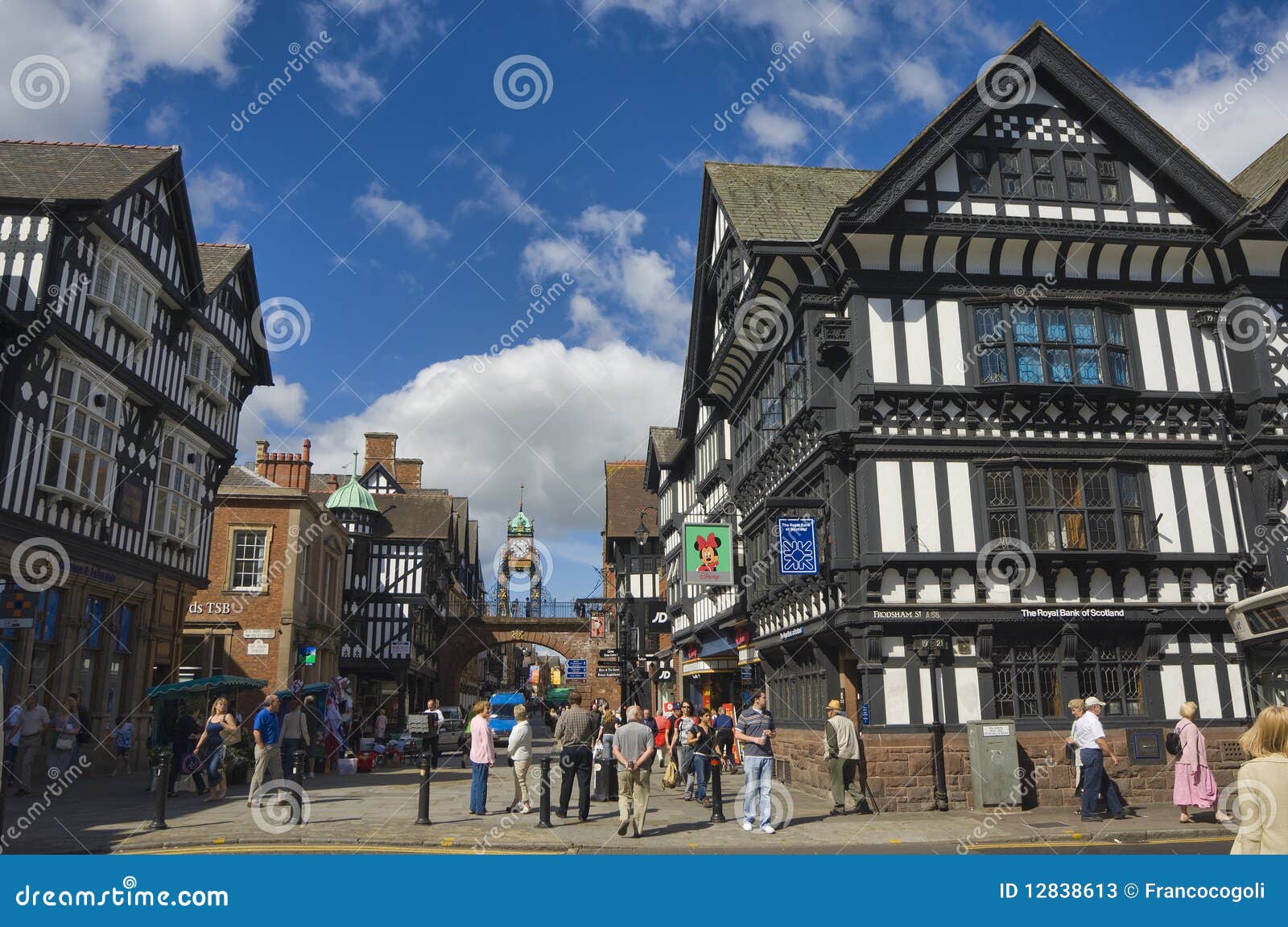 United Kingdom - Chester editorial stock photo. Image of kingdom - 12838613