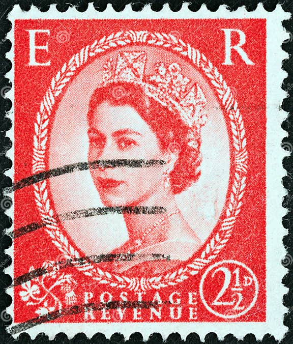 United Kingdom Circa 1952 A Postage Stamp Printed In United Kingdom