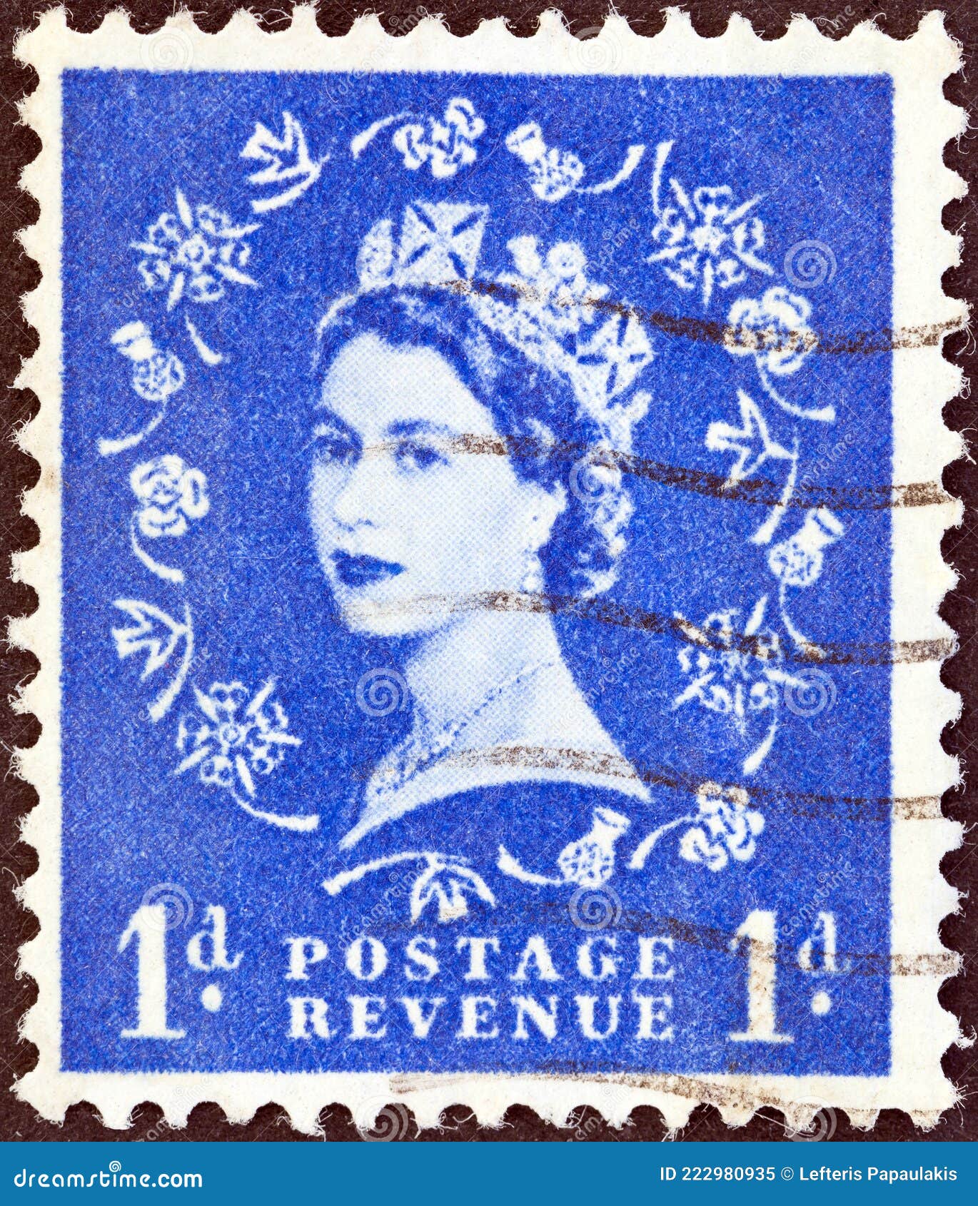 United Kingdom Circa 1952 A Stamp Printed In United Kingdom Shows