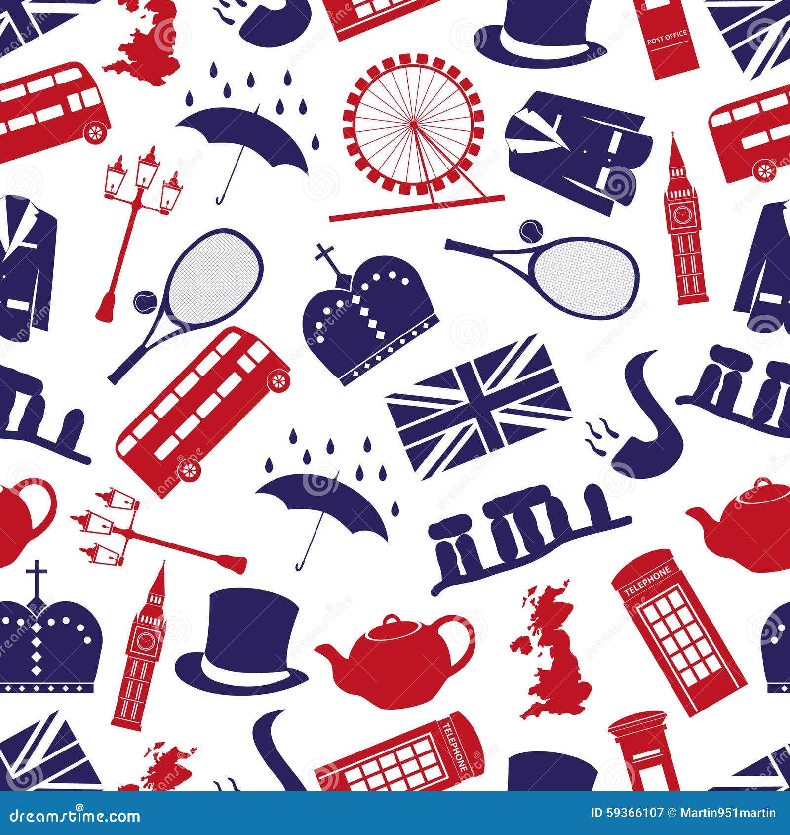 United Kingdom Country Theme Stock Vector - Illustration of london ...