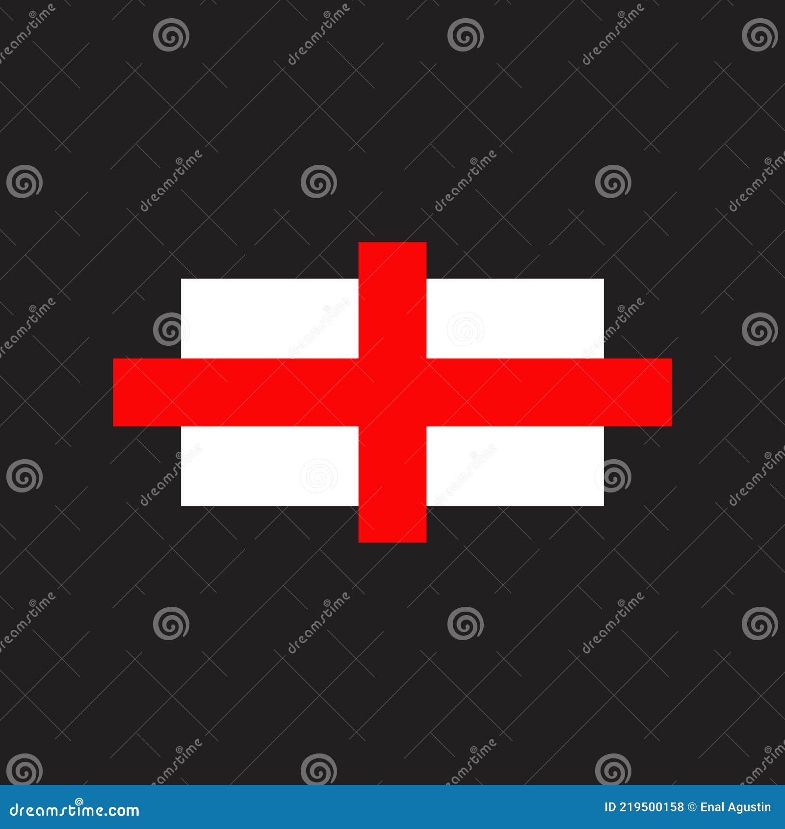 United Kingdom England Flag Logo Design Template Stock Vector ...