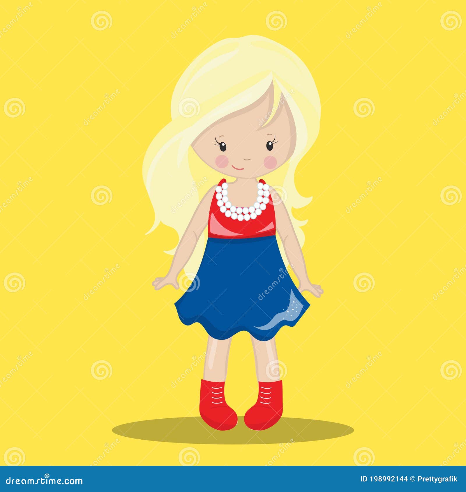 United kingdom girl 02 stock vector. Illustration of girl - 198992144