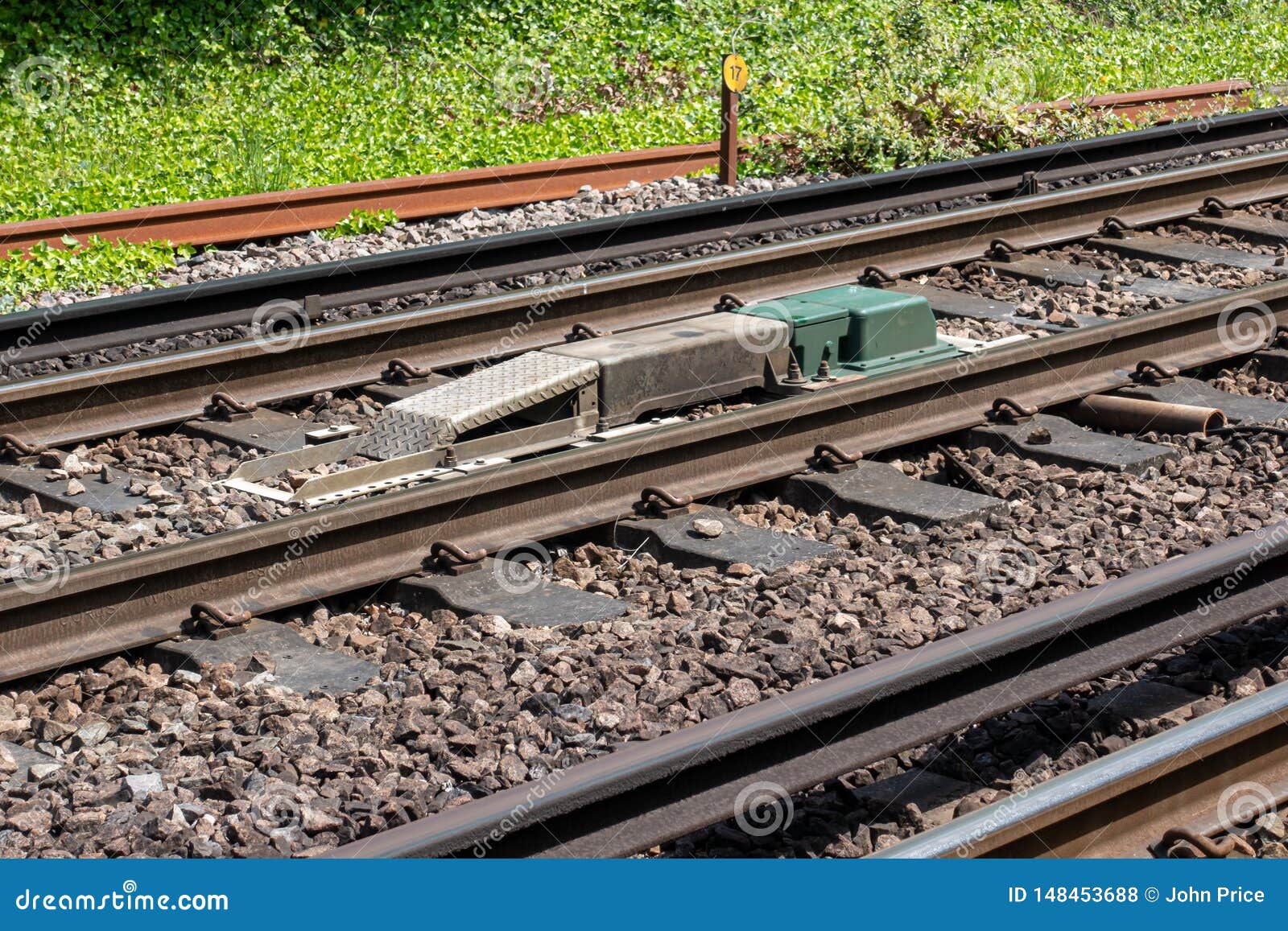 United Kingdom Railway Automatic Warning System Stock Photo - Image of ...
