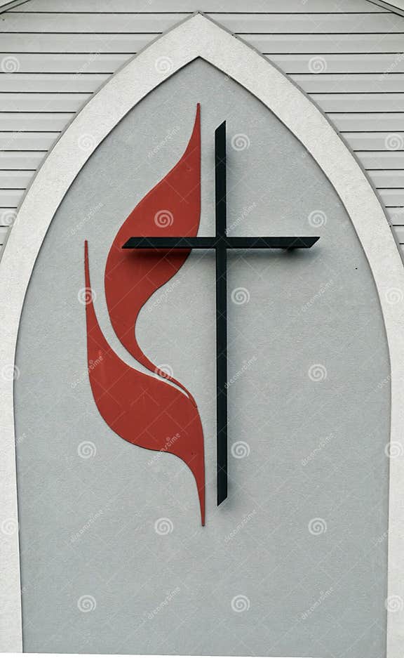 United Methodist Church Logo Stock Image - Image of hymn, flame: 38964131