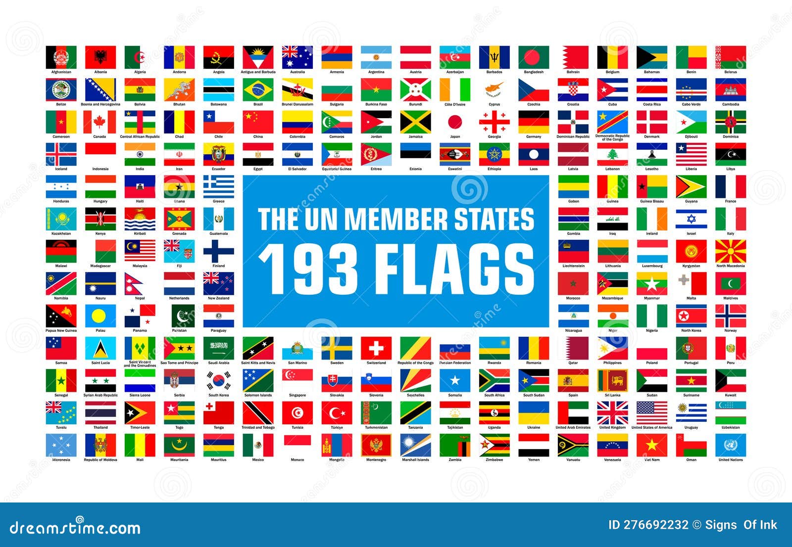 United Nation Flags of the World with Country Names Stock Vector ... United Nation Flags of the World with Country Names Stock Vector ...