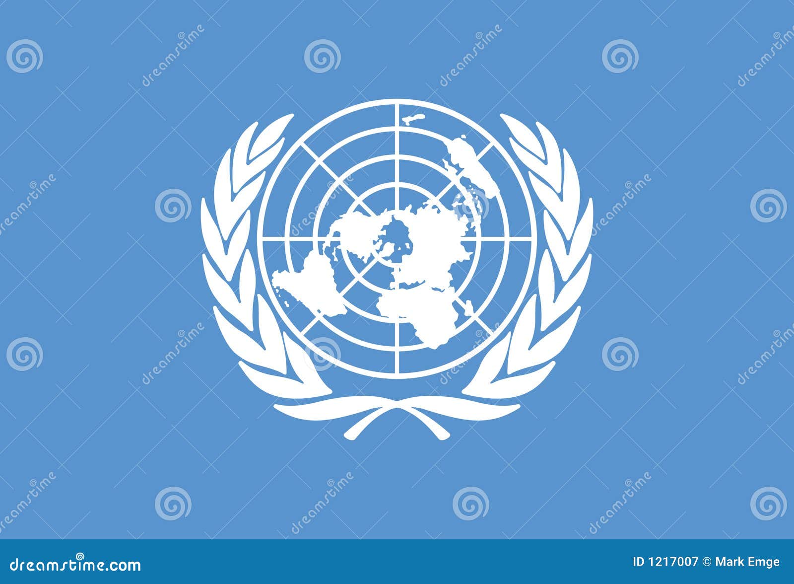 United Nations Flag Vector editorial photography. Illustration of flag ...