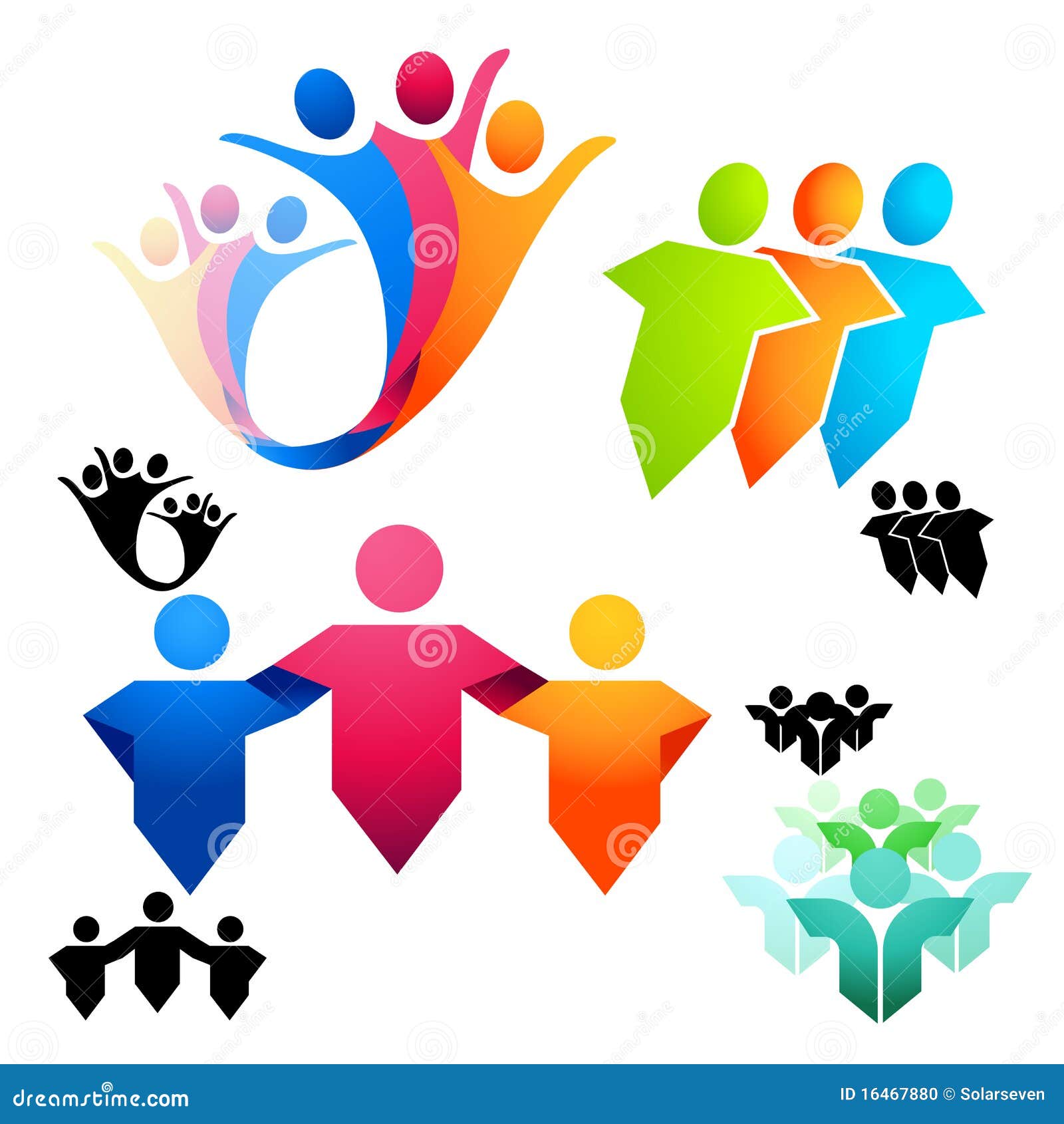 United People Symbols Stock Photo - Image: 16467880