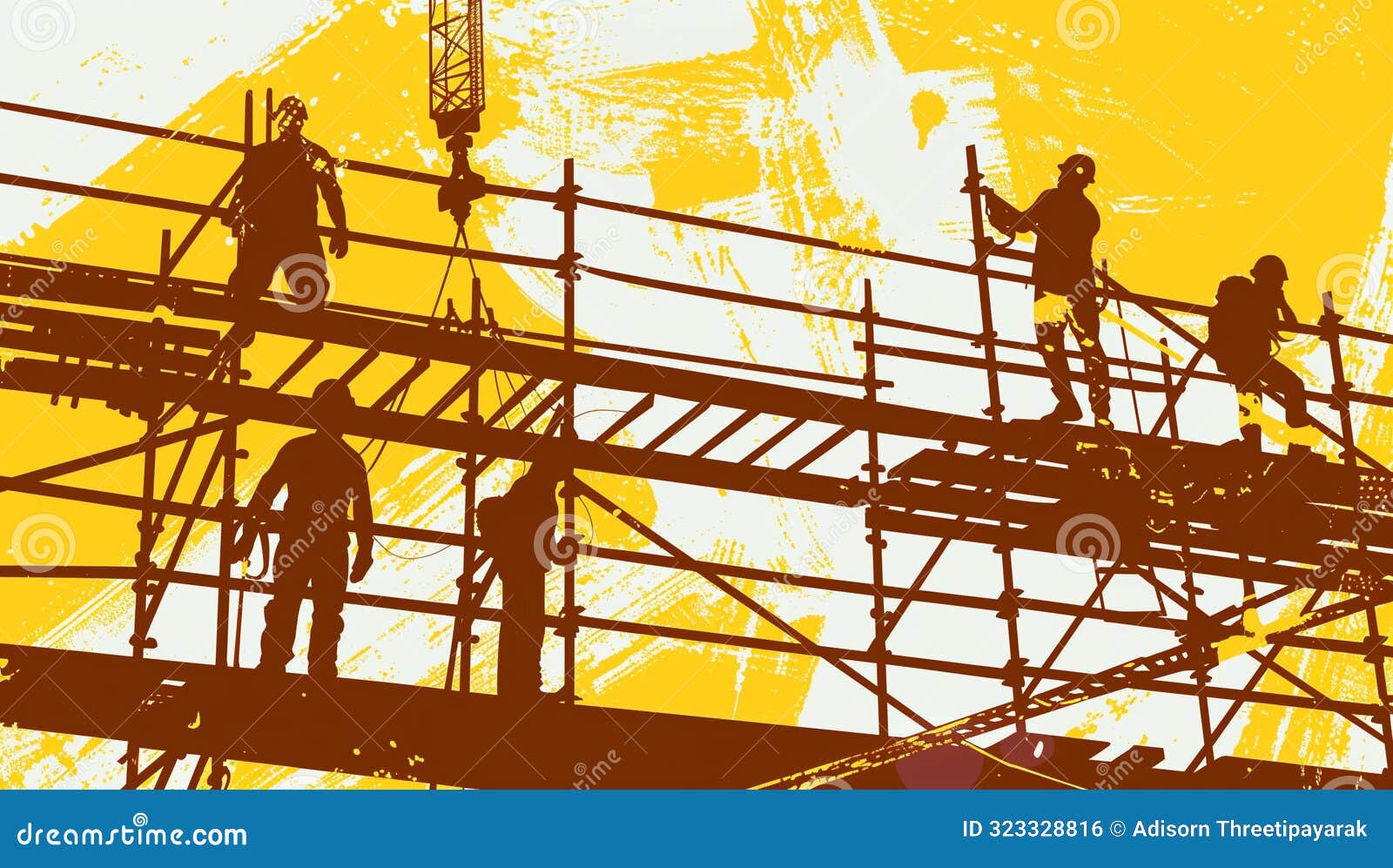 The Power of Labor a United Front of Workers, Generative AI Stock ...