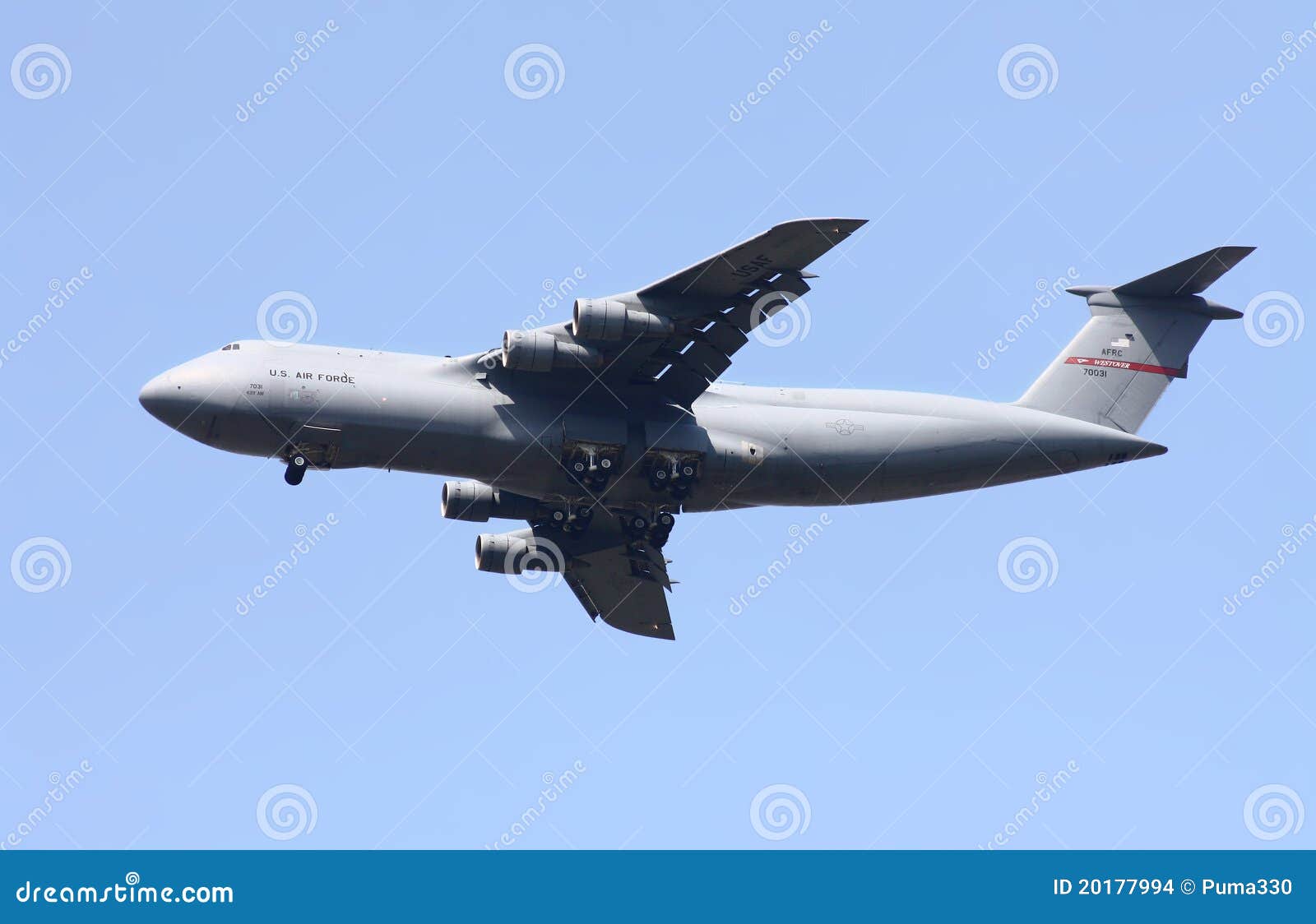 United States Air Force Lockheed C-5B Galaxy Editorial Stock Image ...