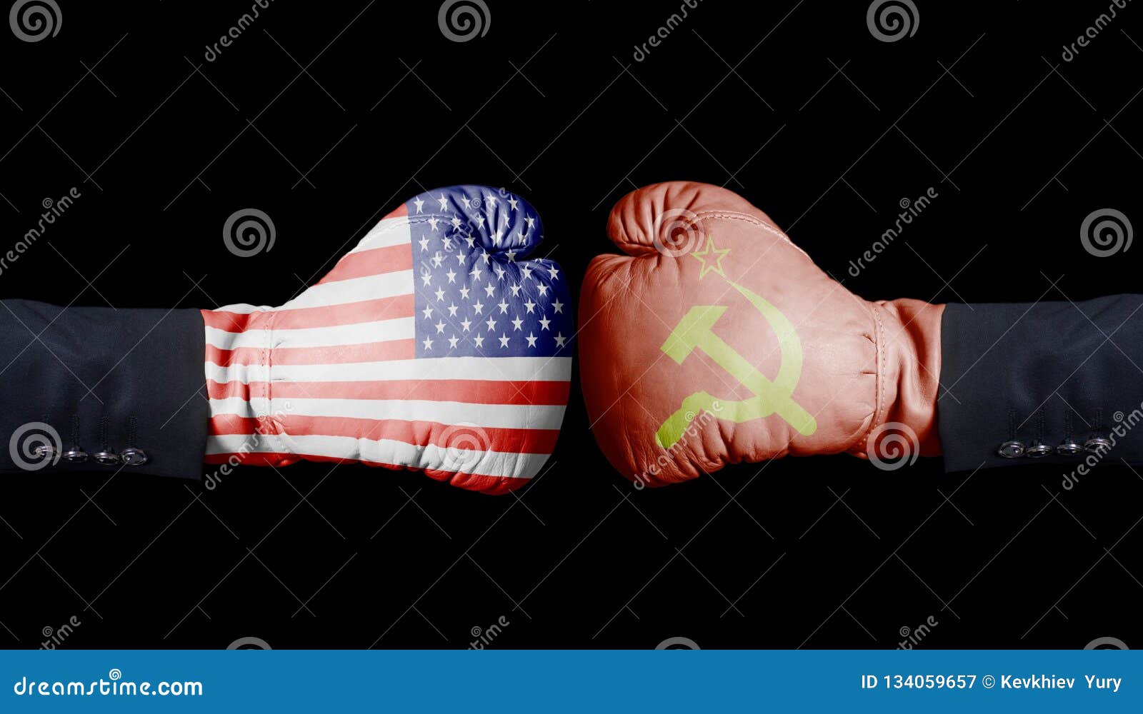 United States of America Against USSR Boxing Gloves, USA Vs. USSR ... United States of America Against USSR Boxing Gloves, USA Vs. USSR ...