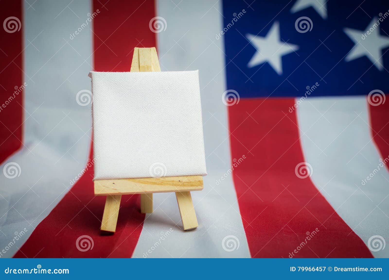 United States of America Flag with Empty Space To Write Your Text Stock ...
