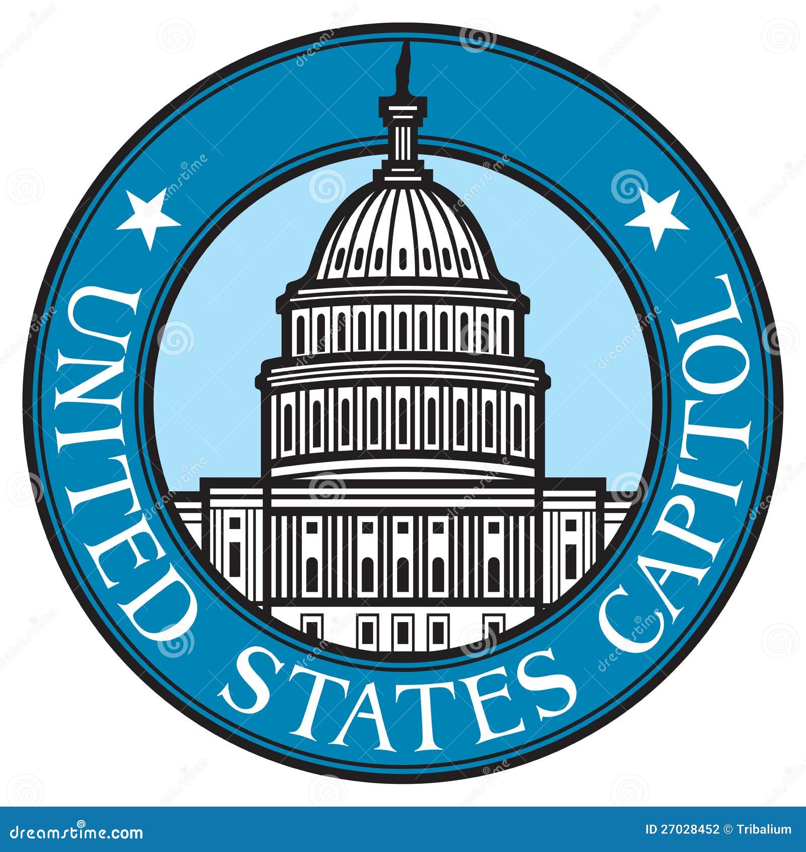 United States Capitol stock vector. Illustration of construction - 27028452