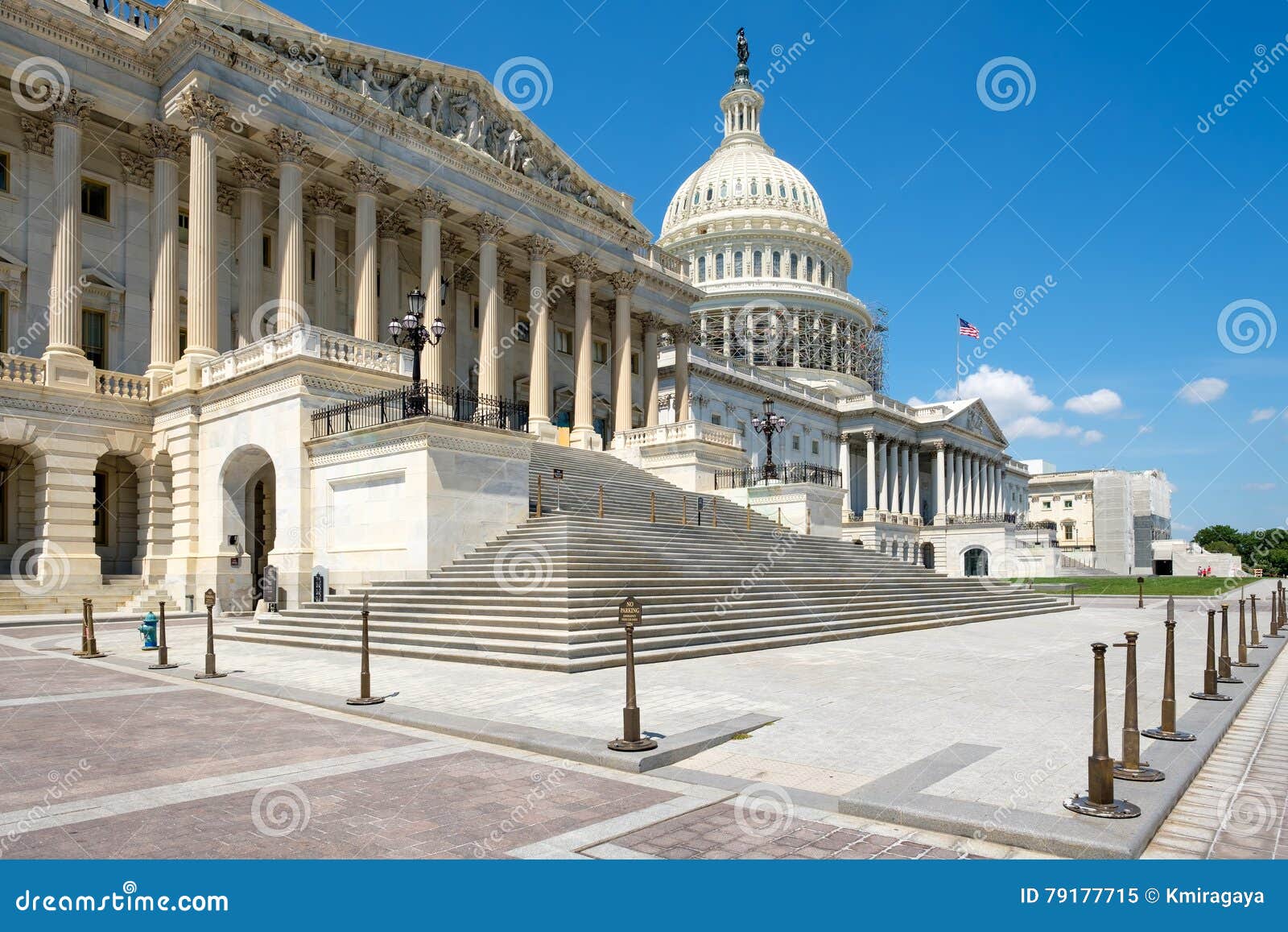 The United States Capitol in Washington D.C. Stock Image - Image of ...