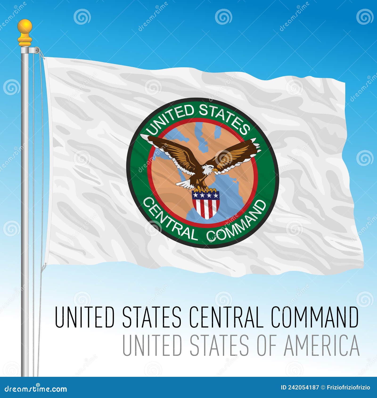 United States Central Command Flag, USA Editorial Photography ...