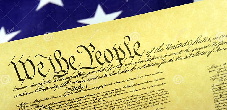 United States Constitution stock image. Image of declaration - 1415055