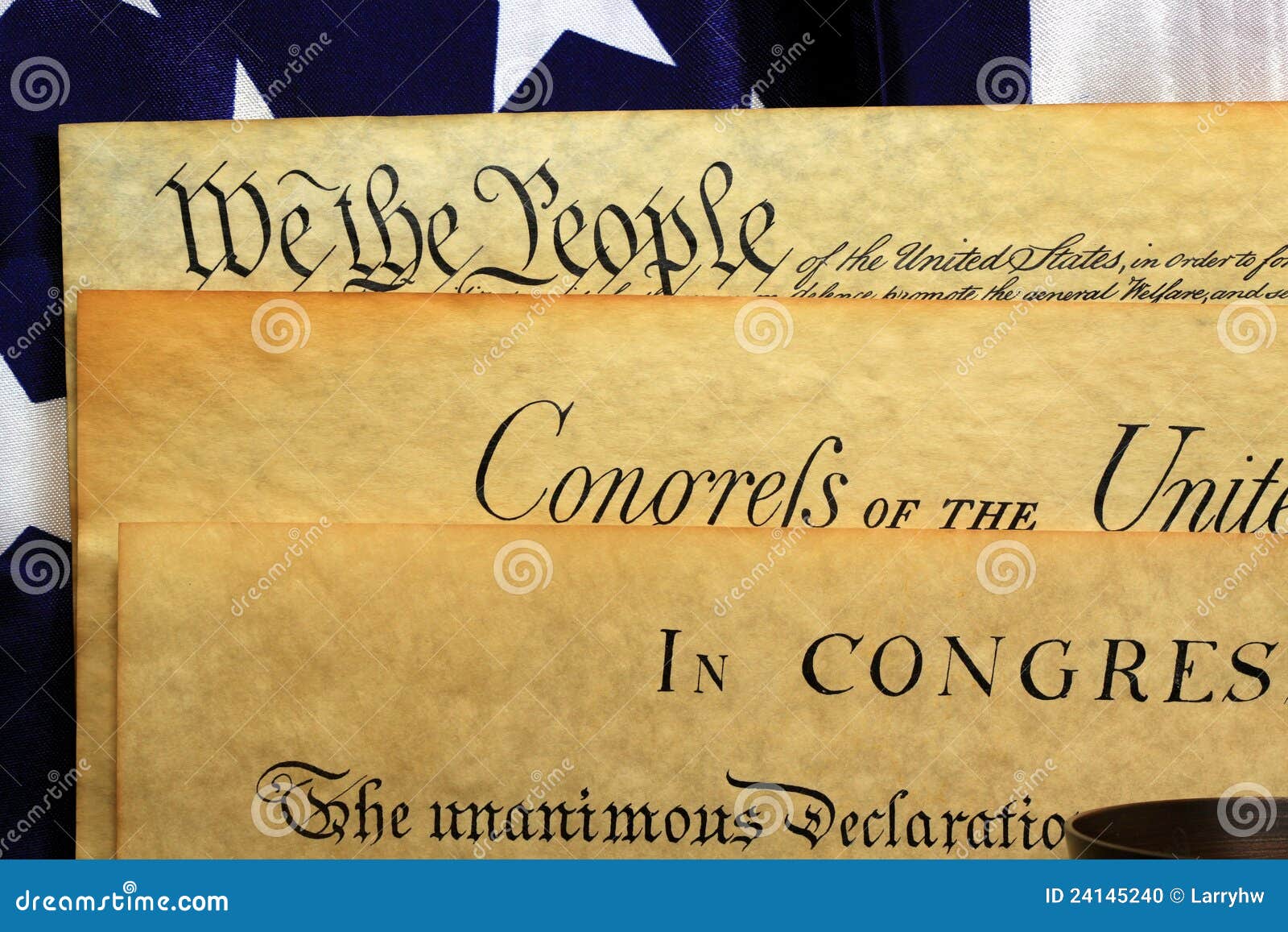 United States Constitution, we the People Stock Photo - Image of ...