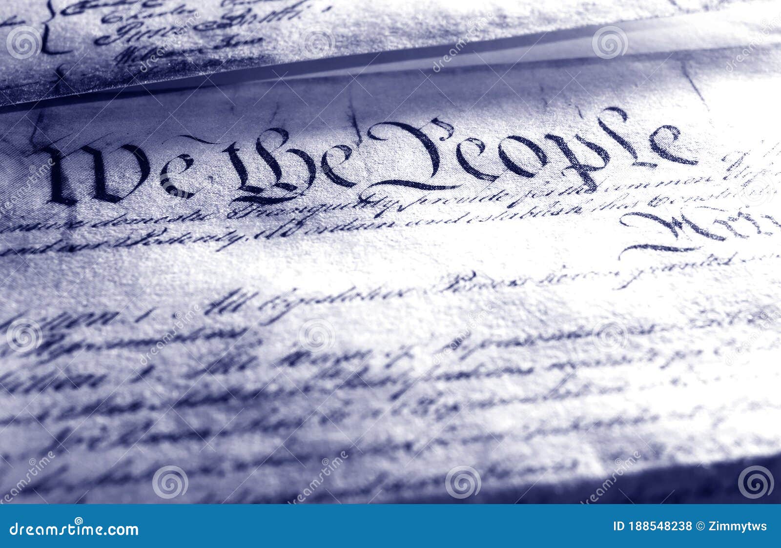 The United States Constitution Stock Photo - Image of legal, paper ...