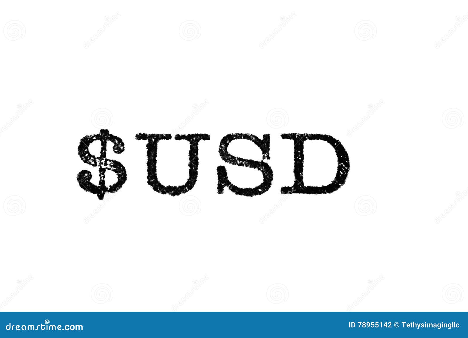 United States Dollar Typewriter Type Stock Photo - Image of currency ...