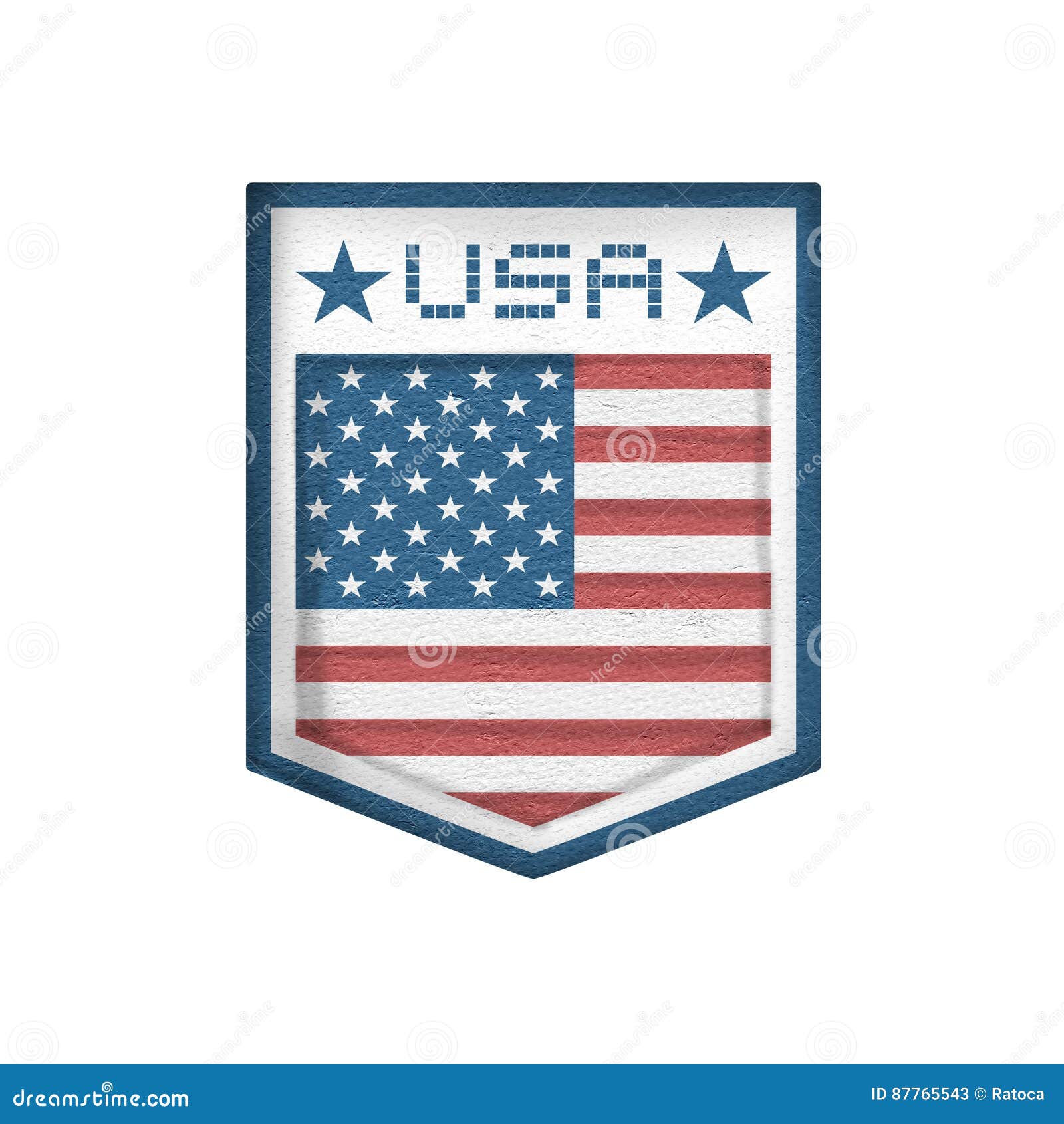 United States emblem stock illustration. Illustration of design - 87765543